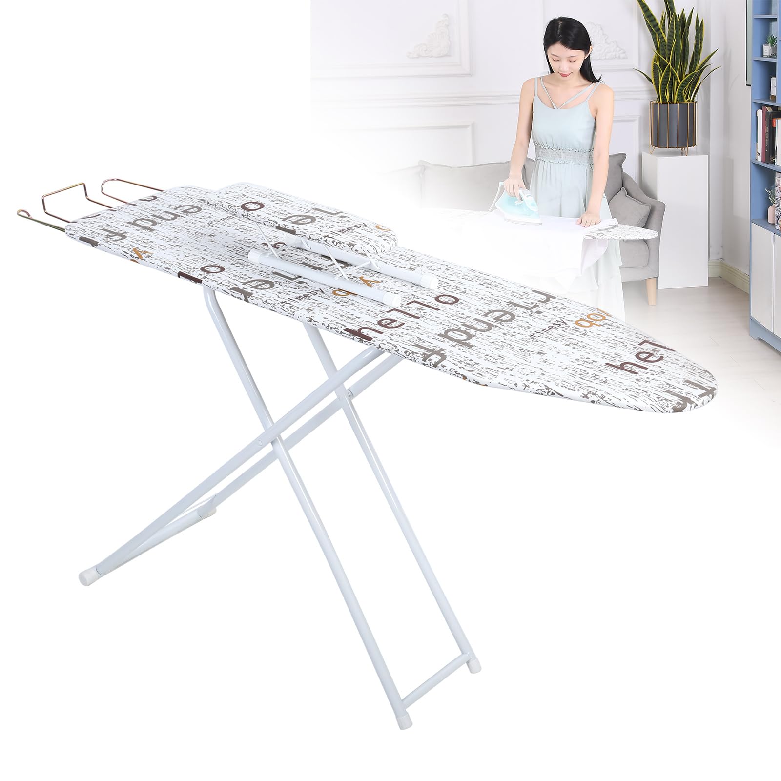 Amazon.com: Ironing Board, Height Adjustable Smooth Edge Good Load ...