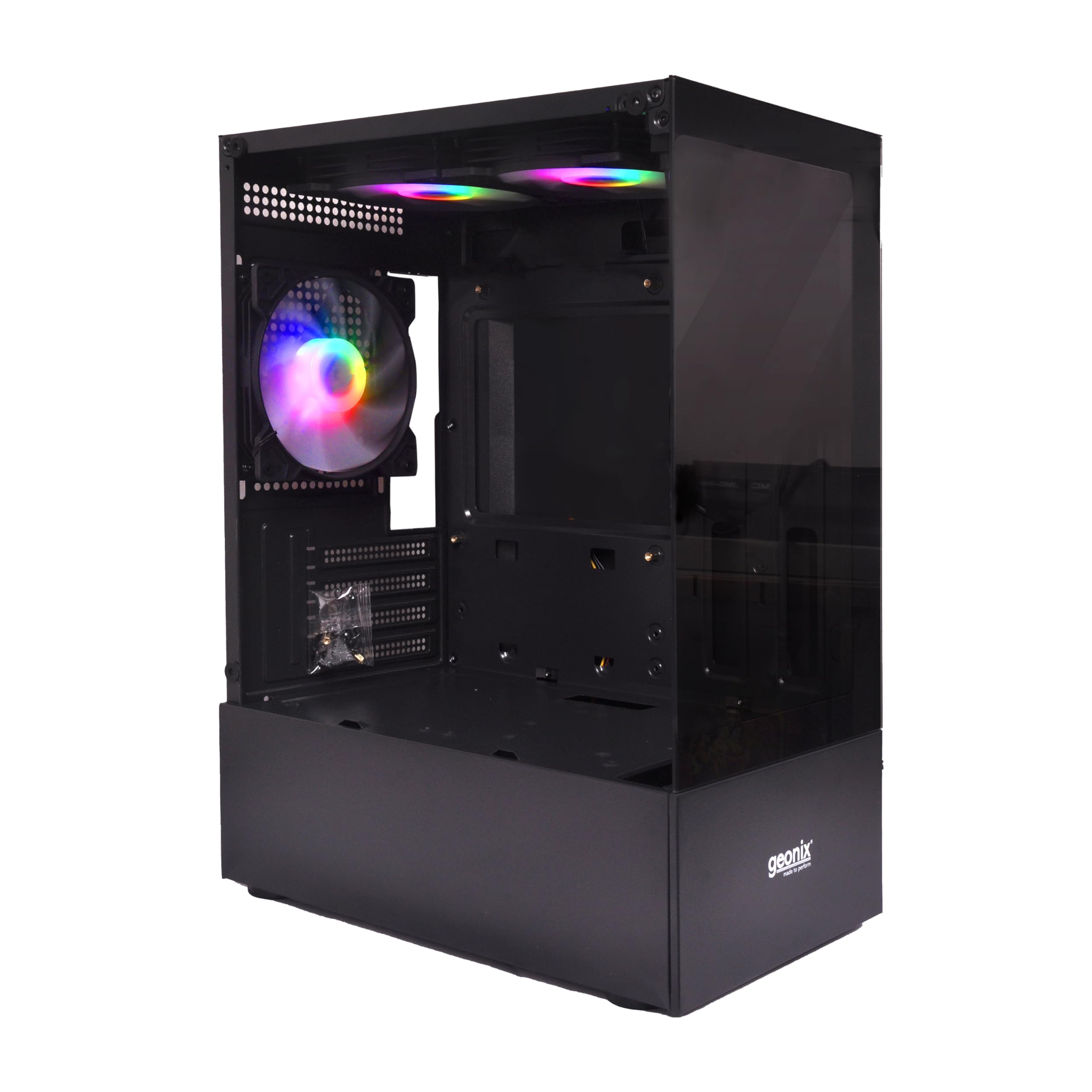 Amazon.in: Buy GEONIX Tempered_Glass X30 ATX Gaming Cabinet/Computer ...