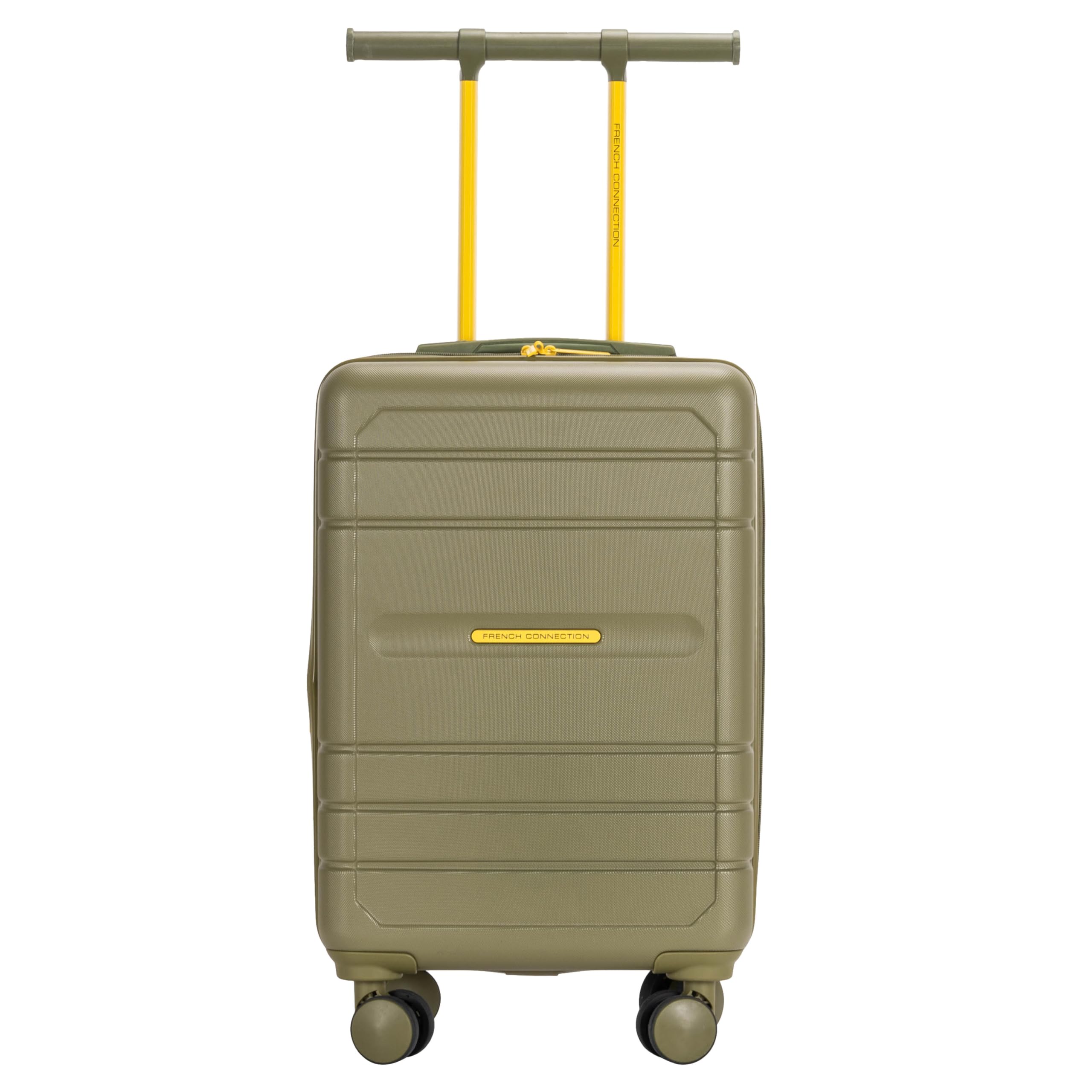 Amazon.com | French Connection Le Voyage Luggage Set, Sage, 22" Carry ...