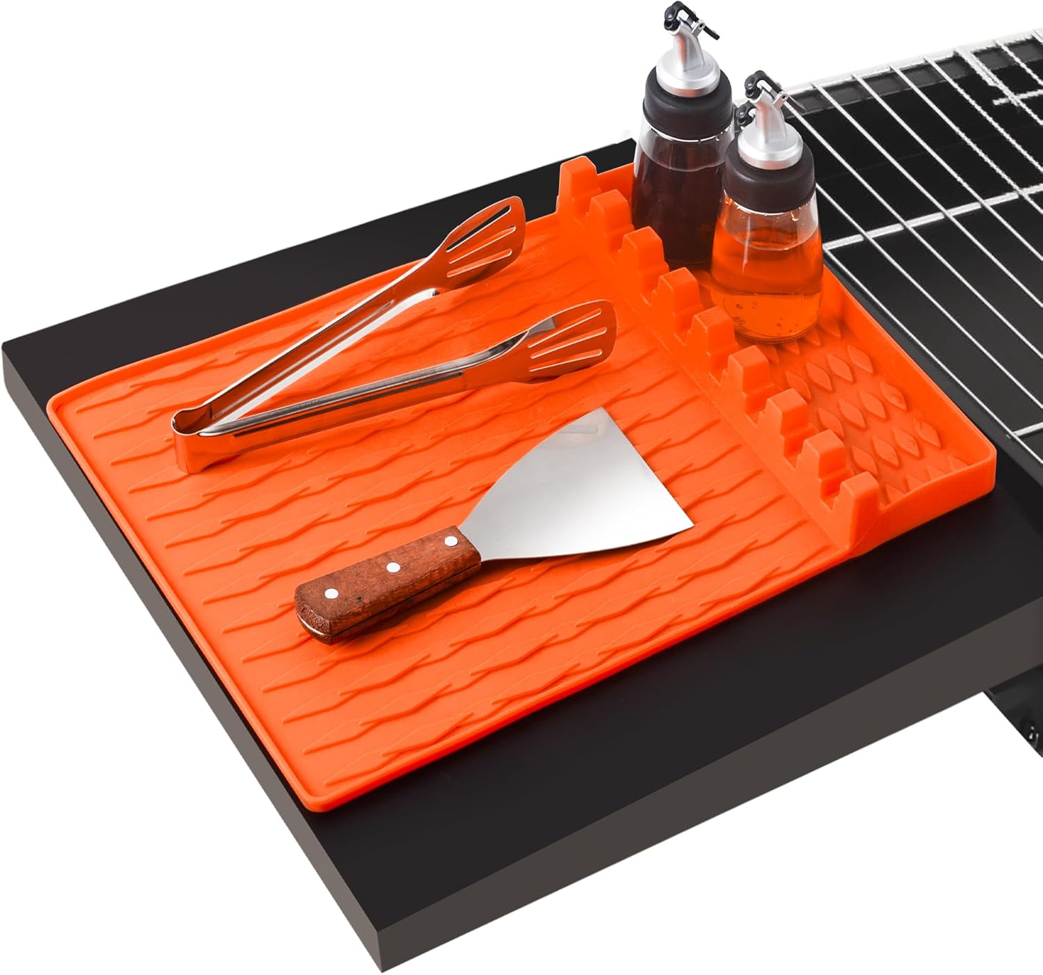 Amazon.com: FEIOOD Silicone Spatula Mat for Blackstone, Silicone Grill ...