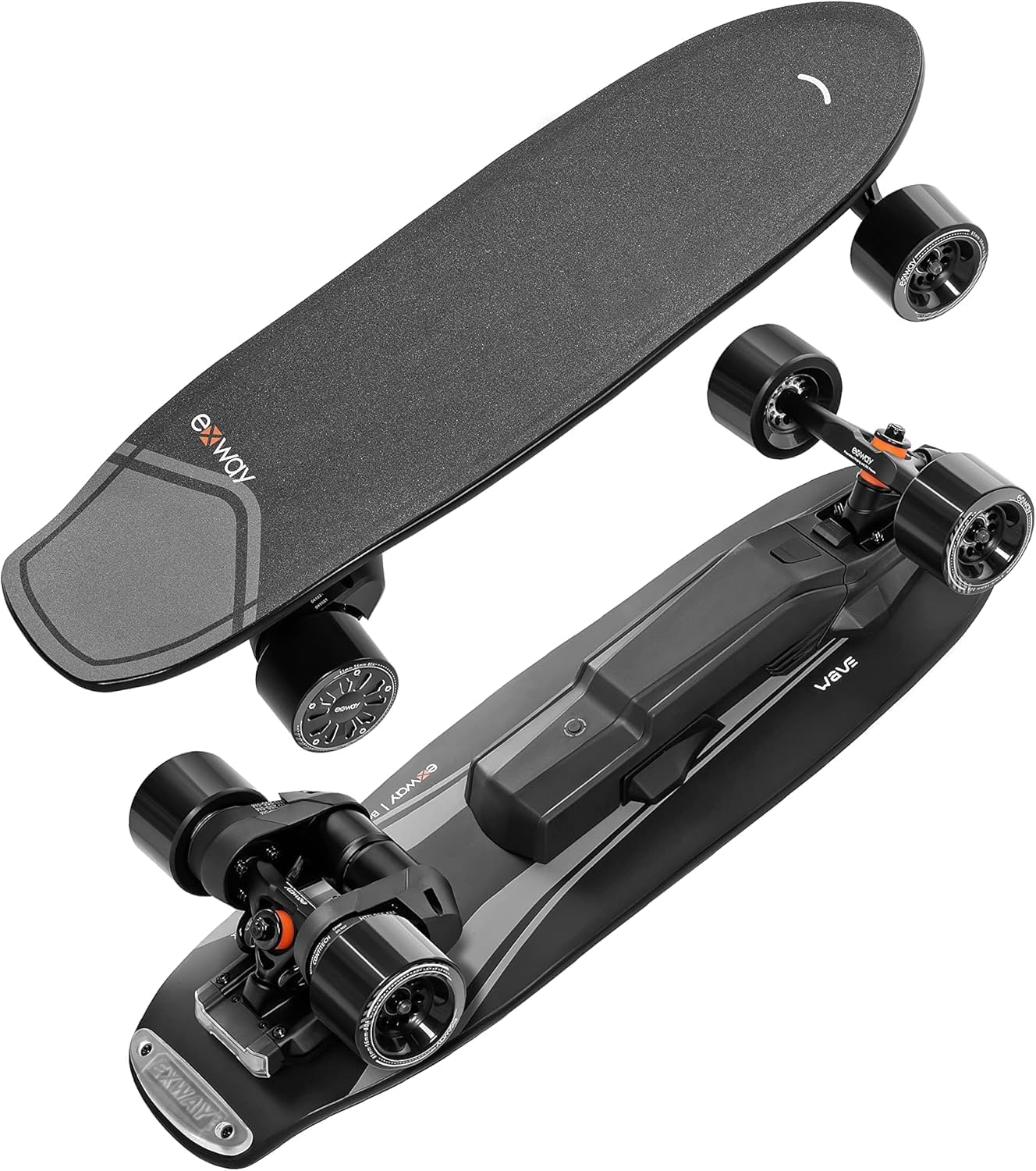 Amazon.com: EXWAY Wave Electric Skateboard with Remote, Top Speed of 23 ...