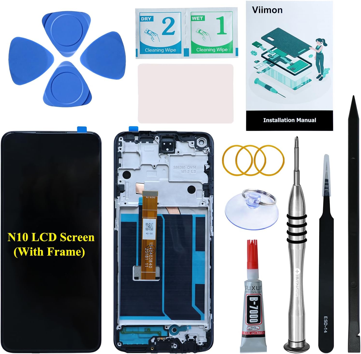 Amazon.com: for OnePlus Nord N10 5G Screen Replacement Kit for One Plus ...