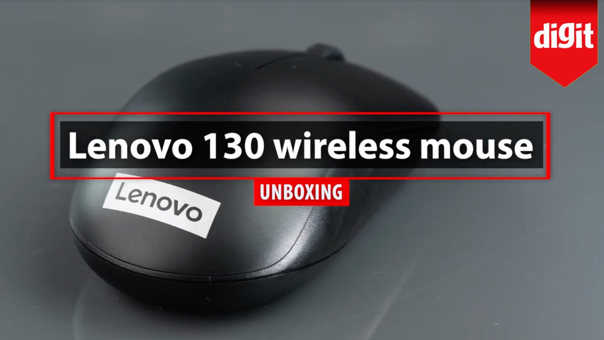 Watch Lenovo 130 Wireless Mouse Unboxing on Amazon Live