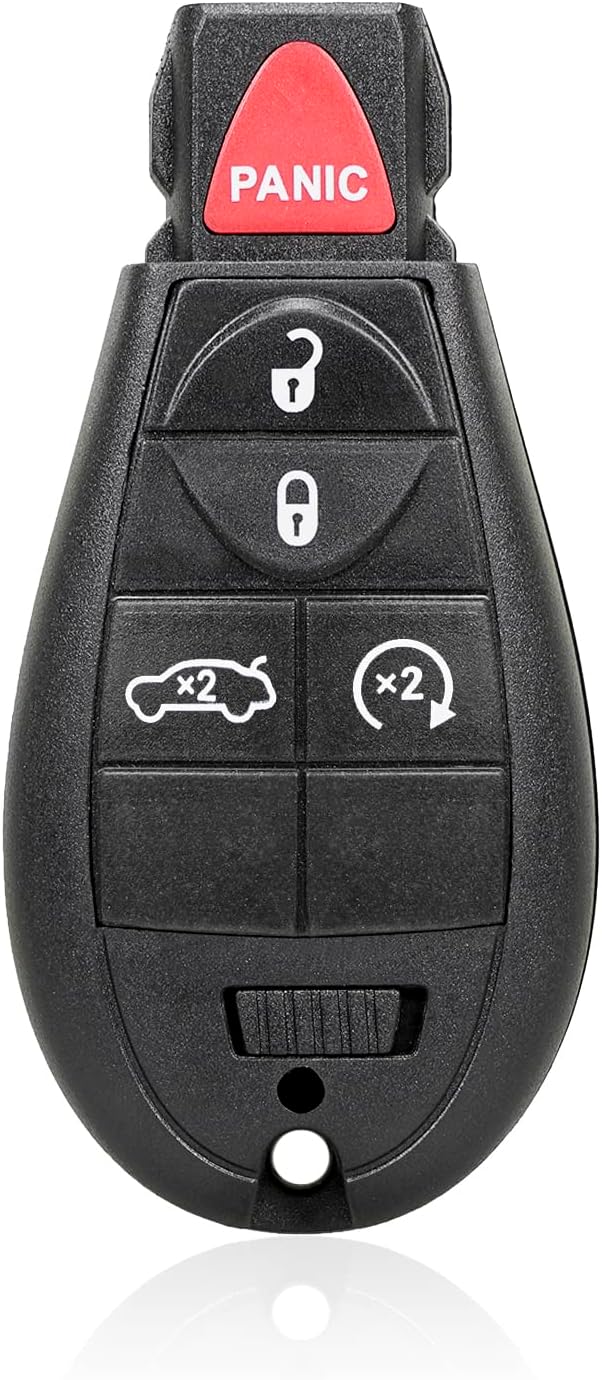 Amazon.com: TOP-VIGOR Car Key Fob Smart Chip M3N32297100, 5 Button ...