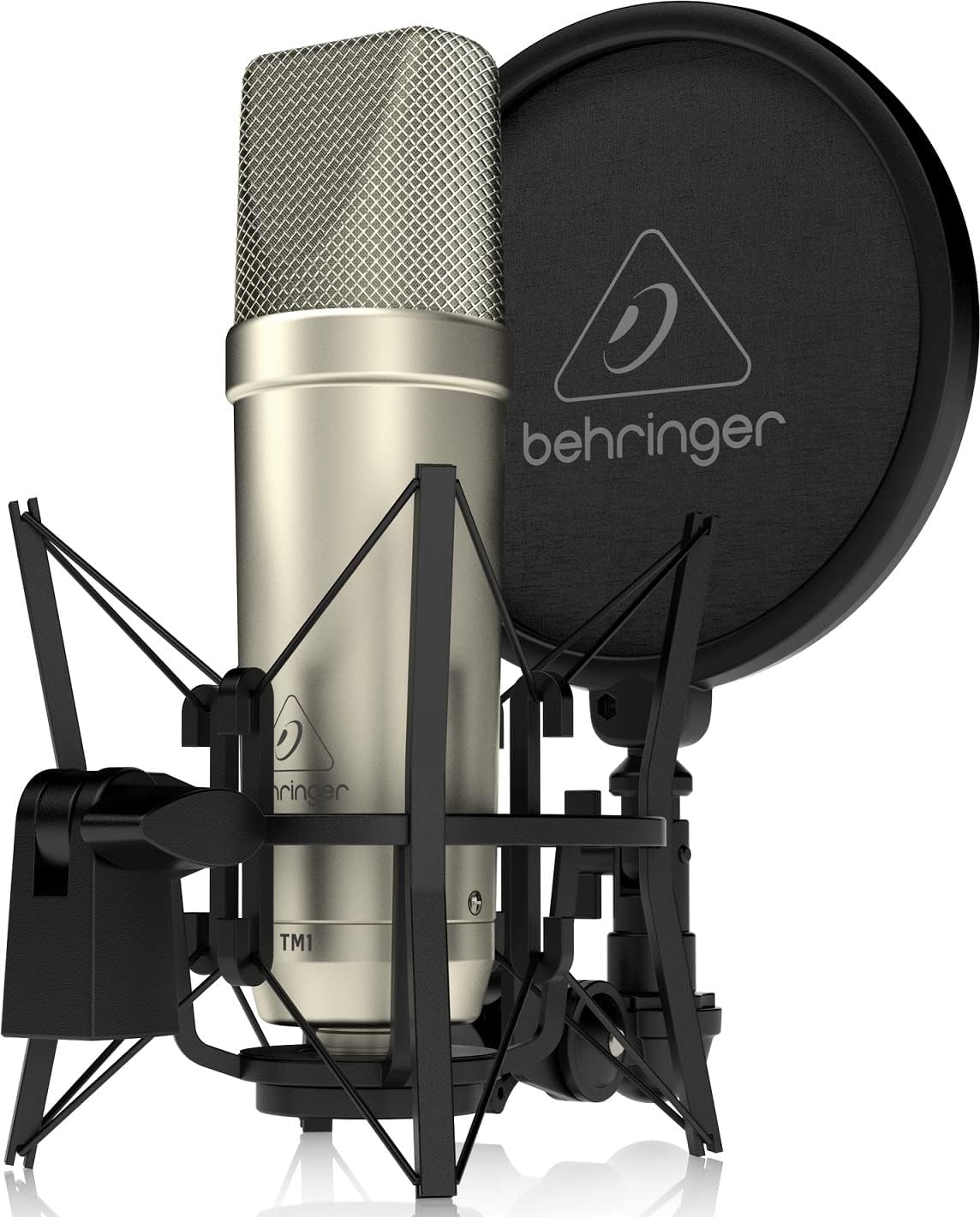 Behringer C-1 Professional Large-Diaphragm Studio Condenser Microphone ...