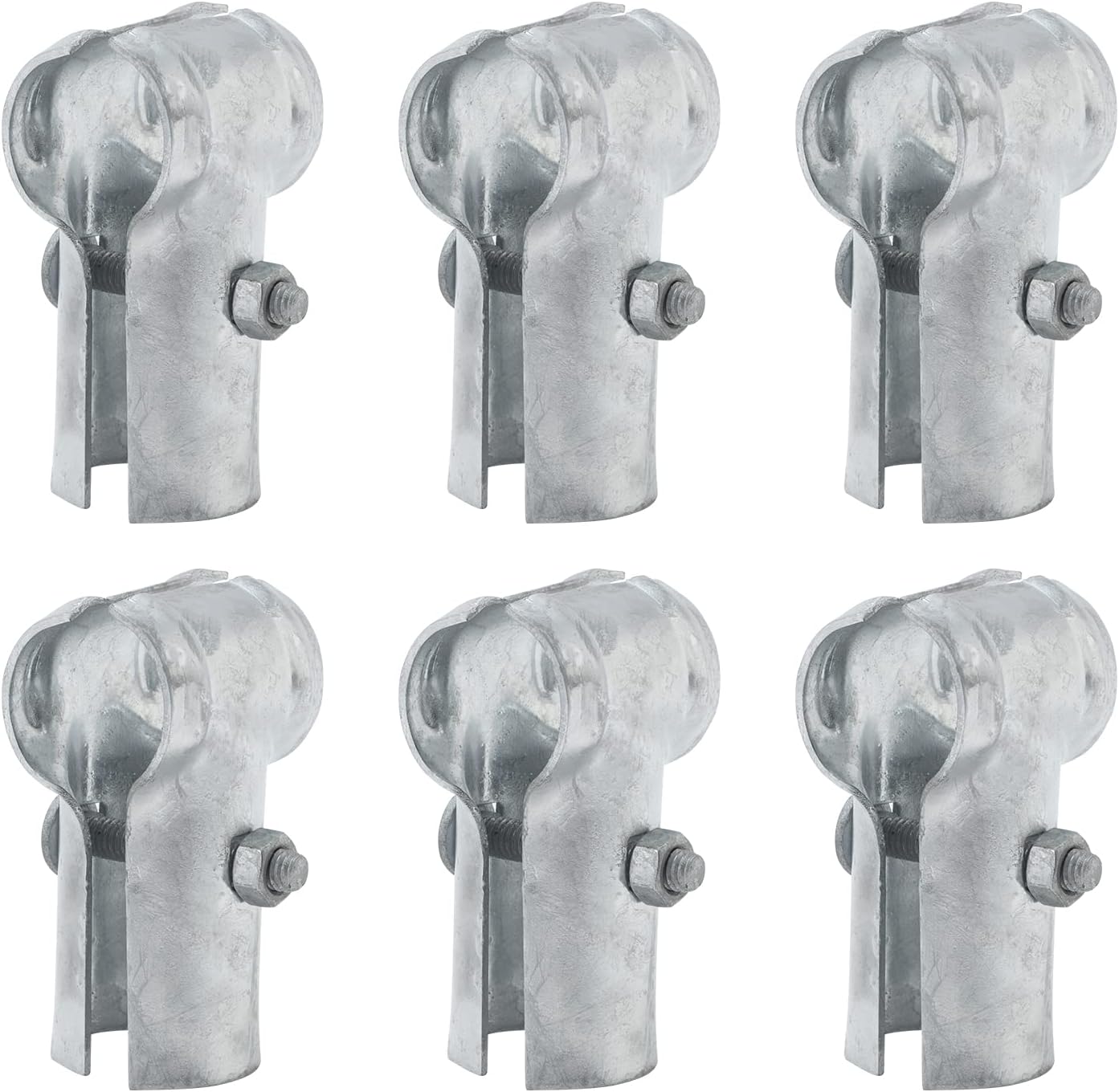 Amazon.com: Chain Link Fence Line Rail Clamp 1-5/8" x 1-5/8" : Patio ...