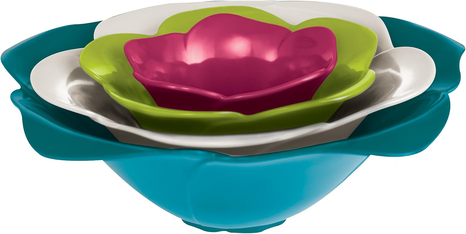 Zak Designs 2008-D840 Aqua Set de 4 Saladiers Rose Emboitables du L au ...