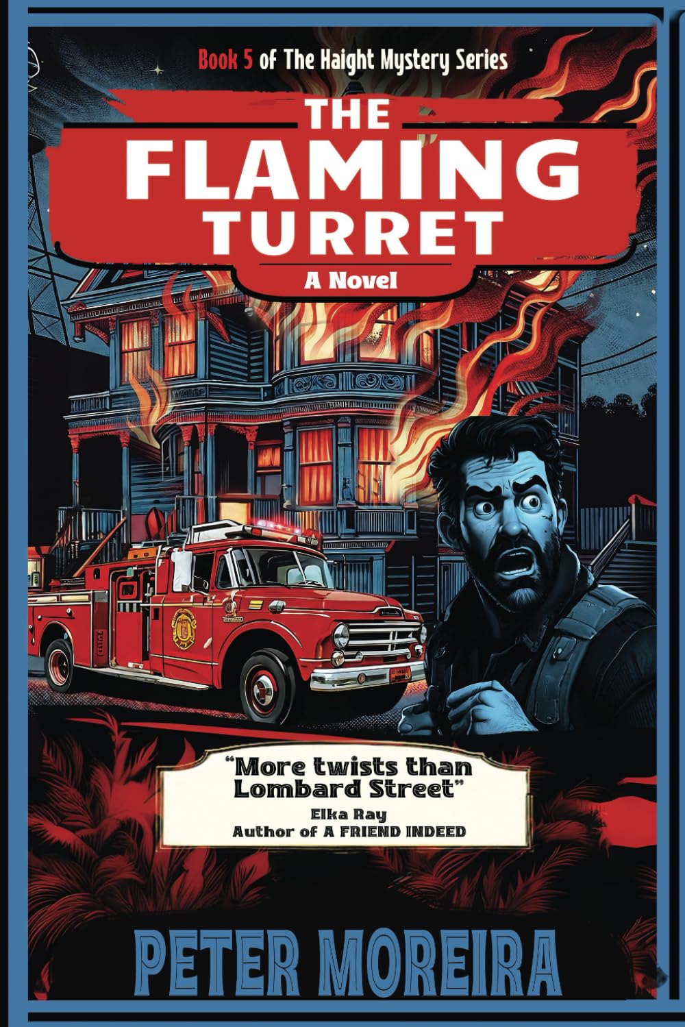 Amazon.com: The Flaming Turret: Book 5 of The Haight Mystery Series ...