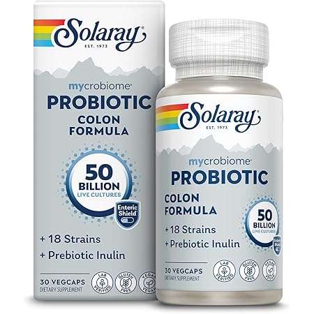 Amazon.com: SOLARAY Super Multidophilus 24 Strain Probiotic | 30 ...