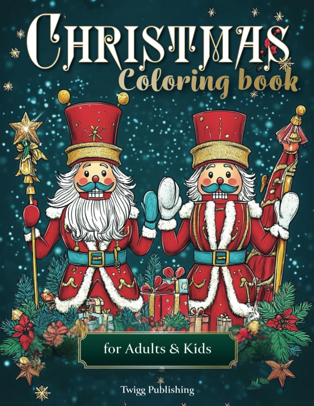 Amazon.com: Christmas Coloring Book for Adults and Kids: A Festive ...
