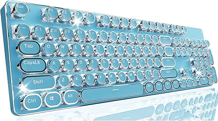 Amazon.com: SEUNKWANG EWEADN TK950 Typewriter Keyboard Wireless ...