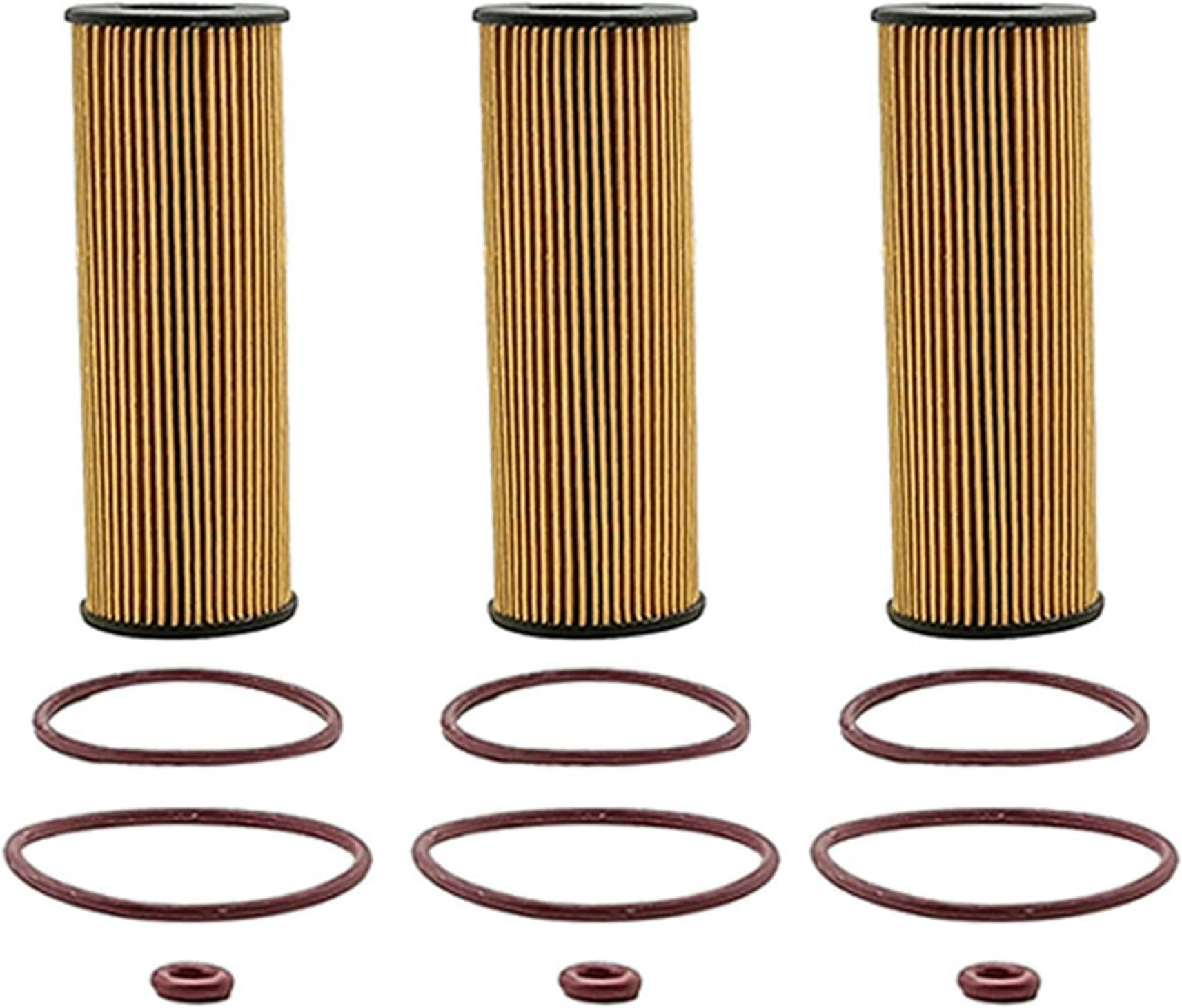 Amazon.com: 3 Pieces Engine Oil Filter WL10050 for Ford Bronco 2021 ...