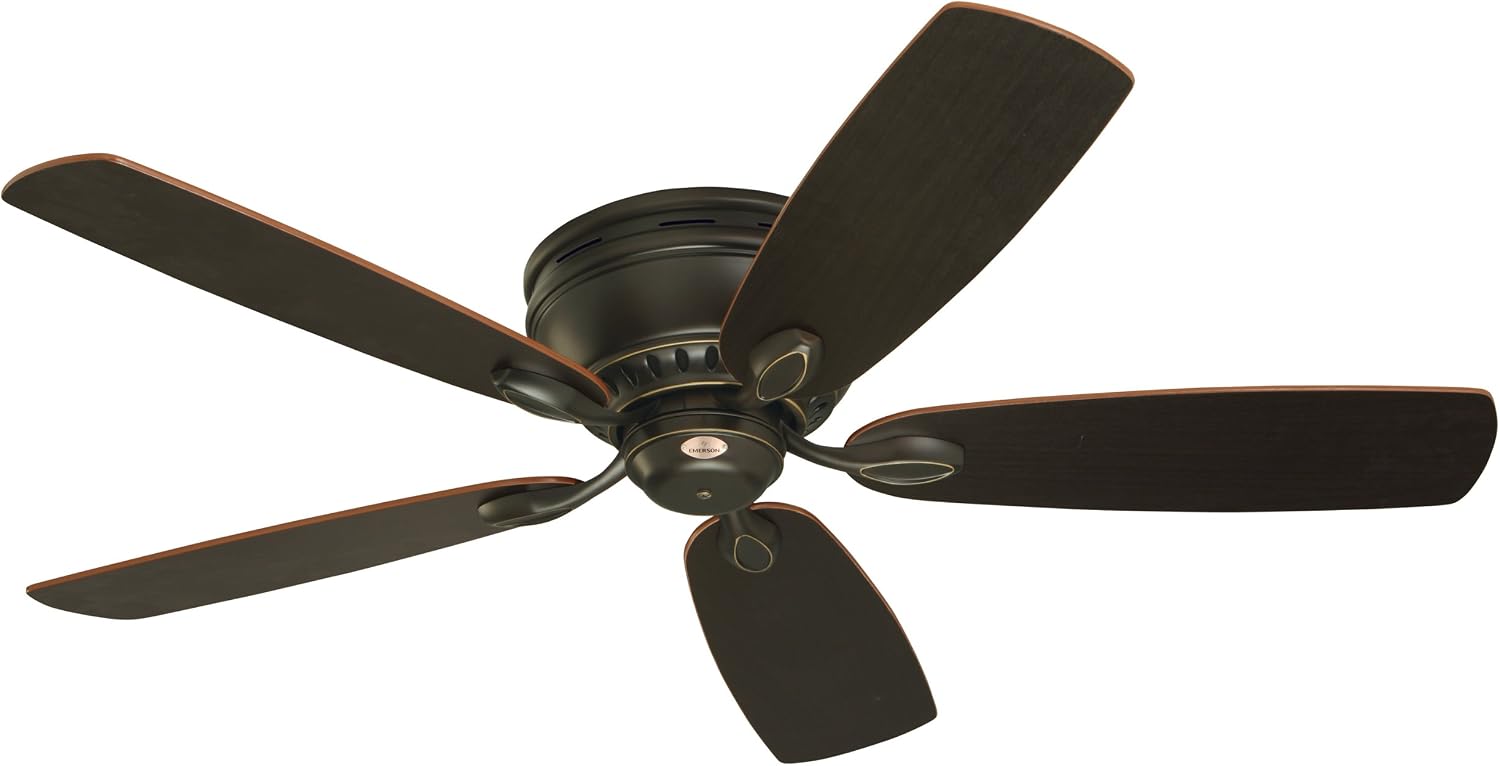 Emerson CF905GES Prima Snugger Indoor Ceiling Fan, 52-Inch Blade Span ...