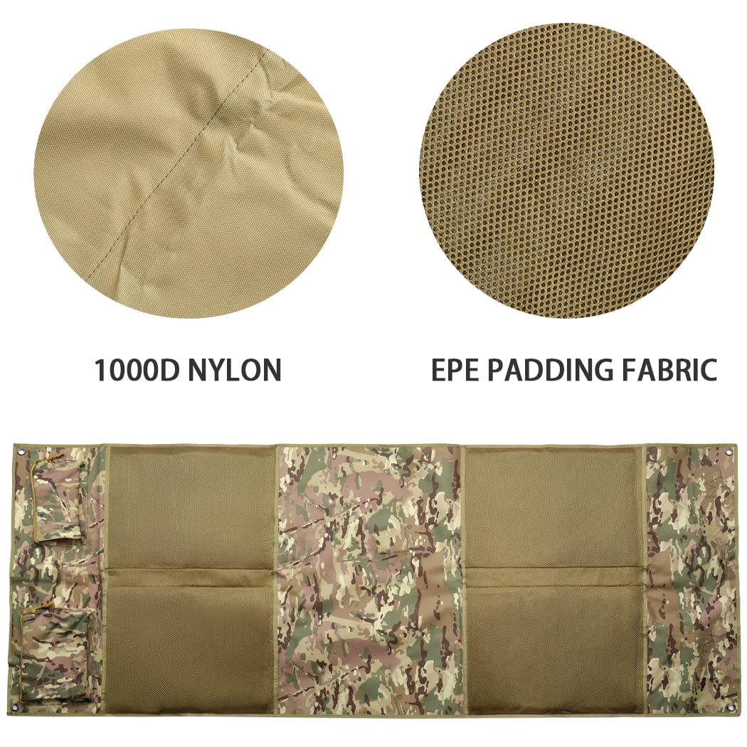 Snapklik.com : MOZETO Shooting Mat Extra Large Shooting Mats Prone Padded