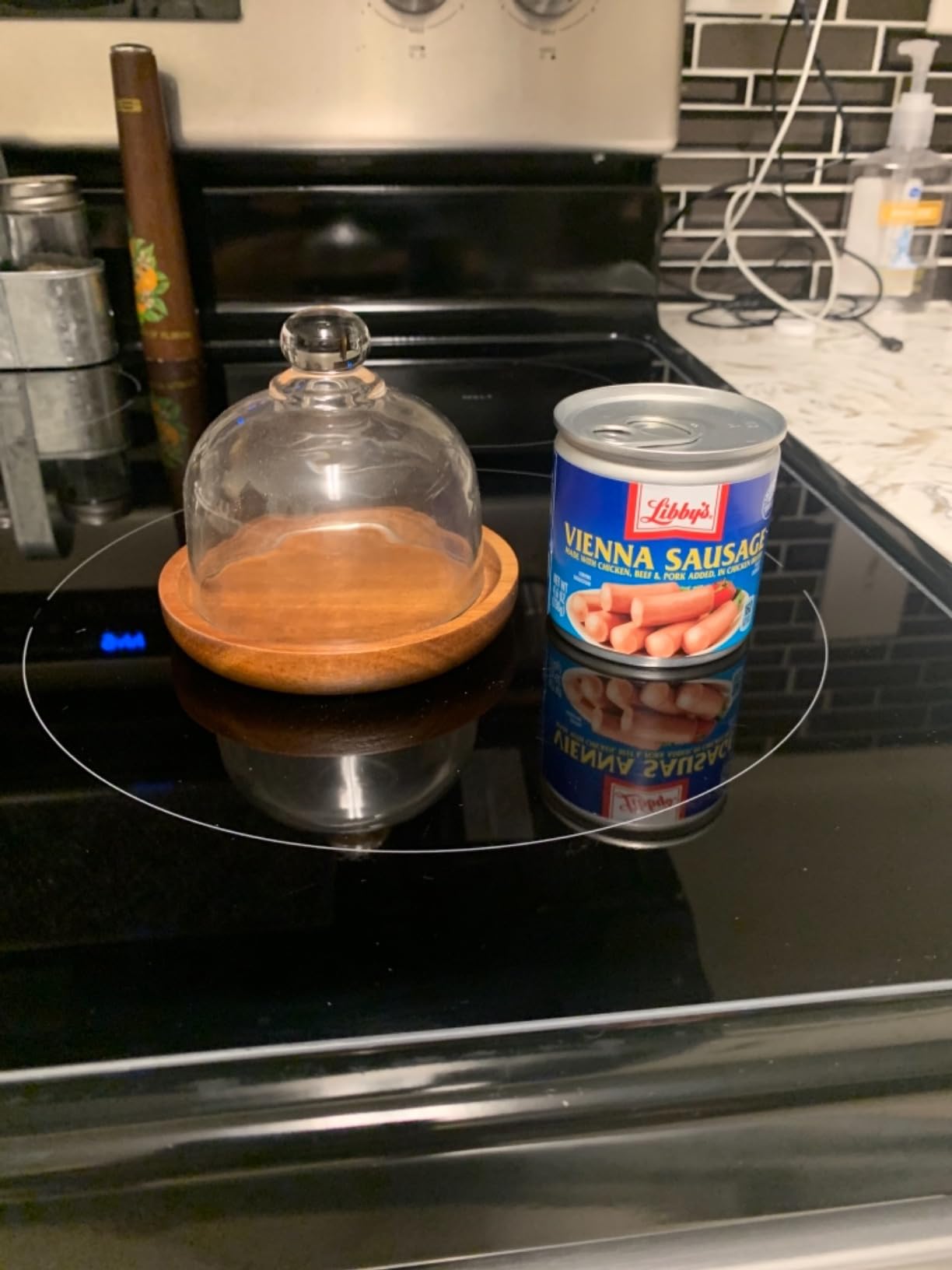 Amazon.com: Cake Dome Glass Cheese Stand: Small Cloche Cake Plate ...