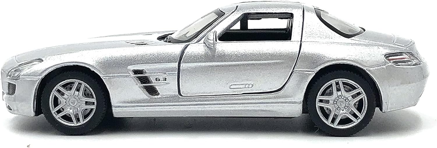 Mercedes Benz Scale Model (Silver) – BigaMart