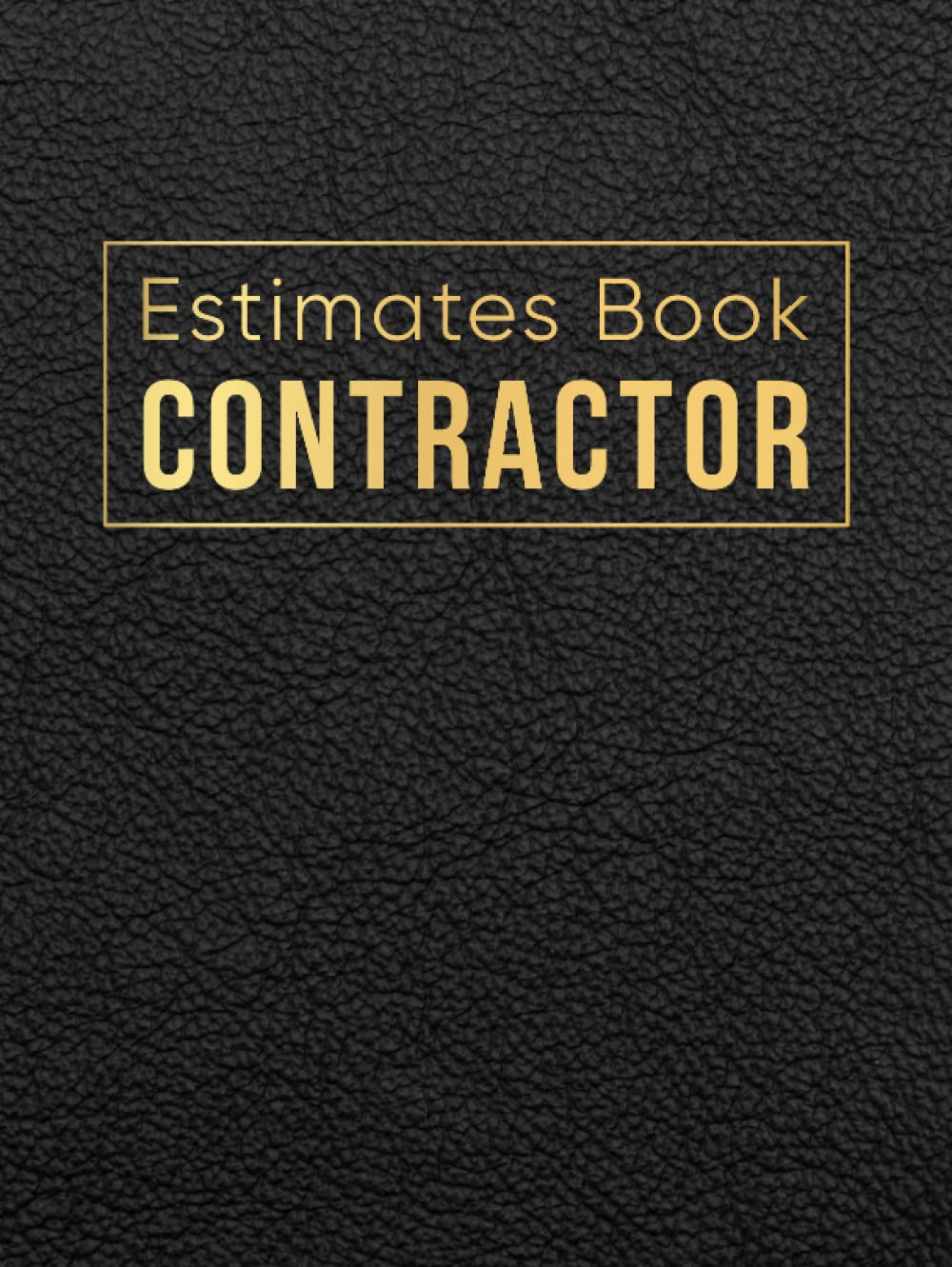 Estimate Book Contractor: Job Estimate Quote Forms for Contractors with ...