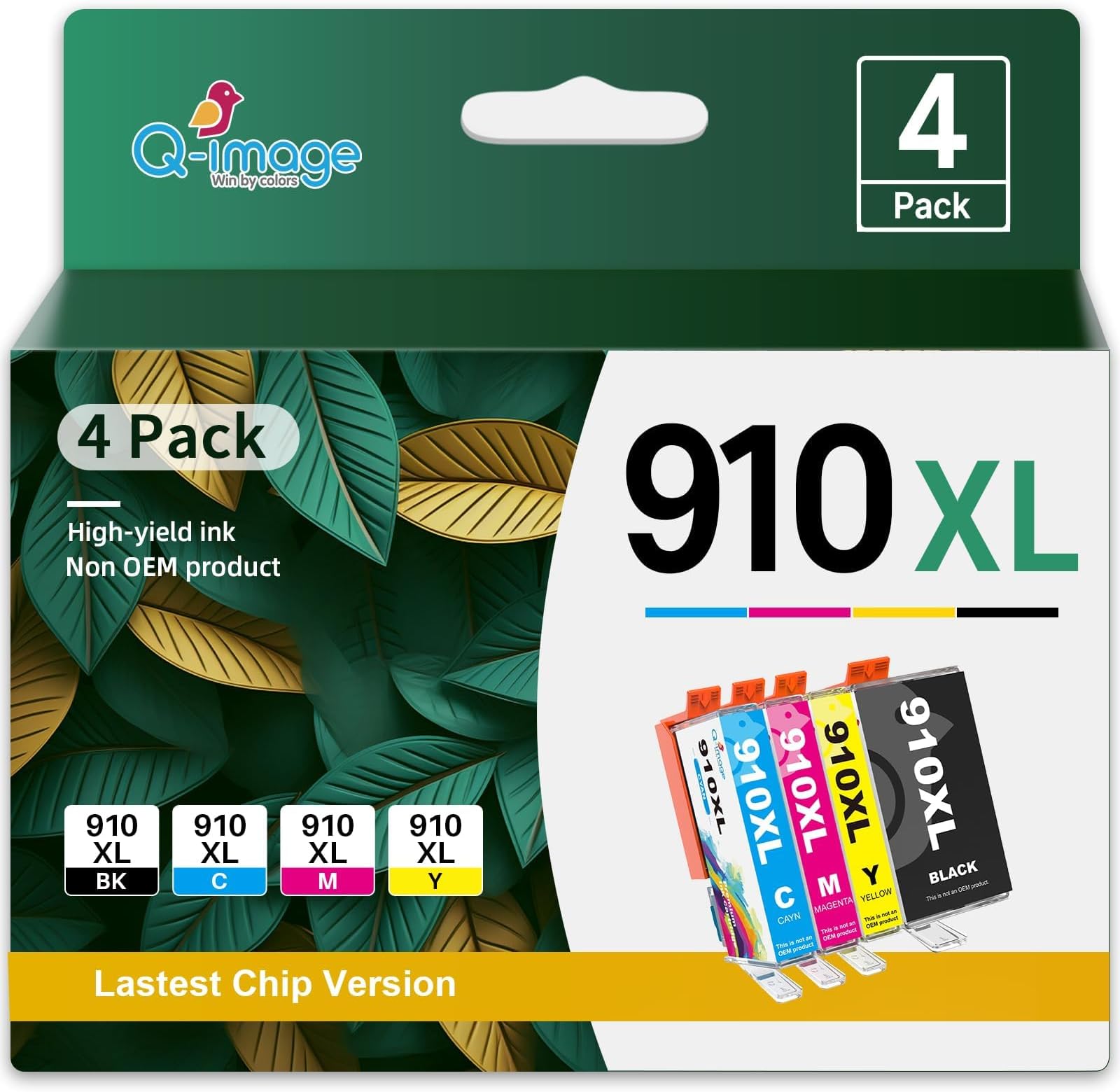 Amazon.com: 910XL Ink cartridges for HP 910 XL Work for HP Officejet ...