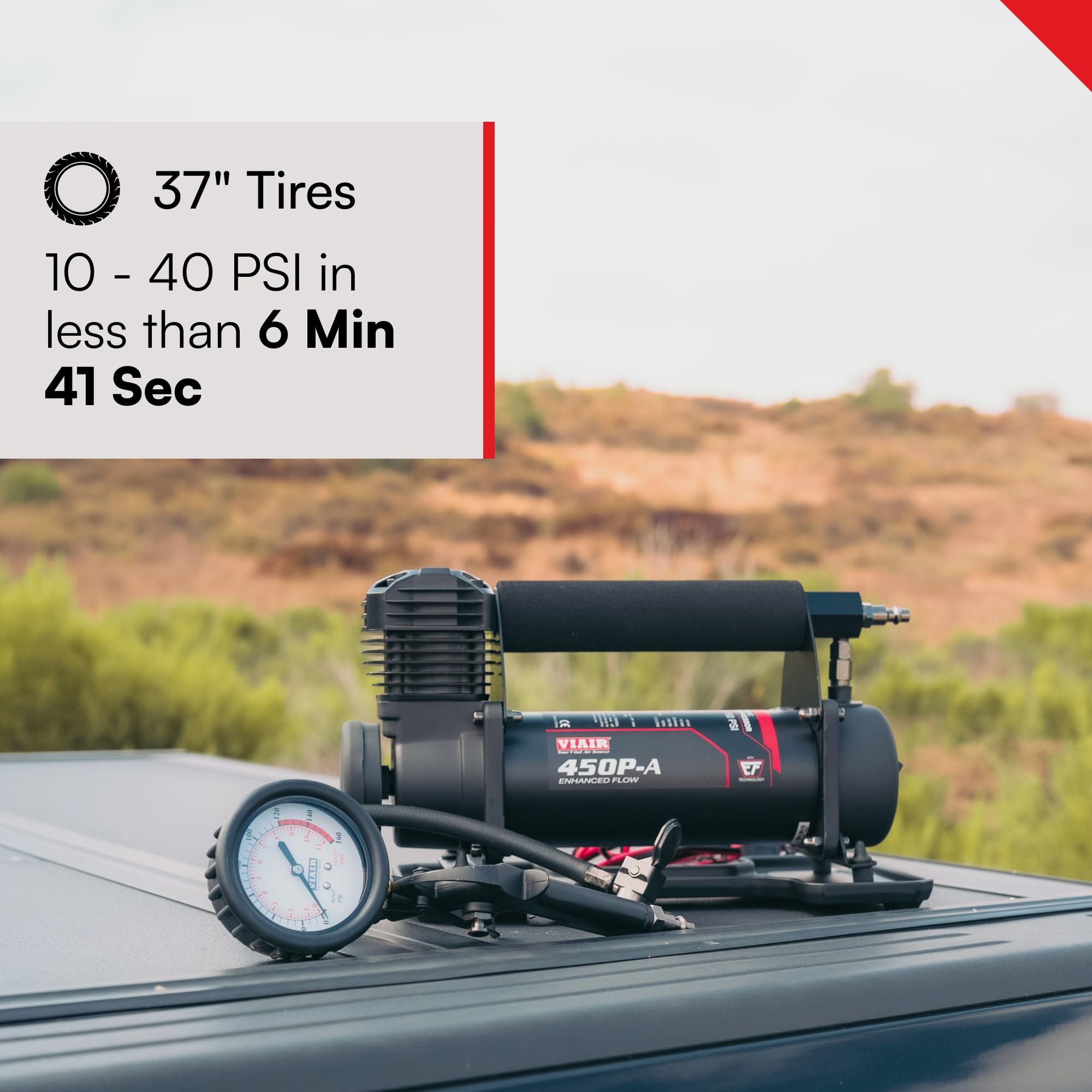 Snapklik.com : VIAIR 450P-A EF Enhanced Flow - 45144 Tire Inflator ...