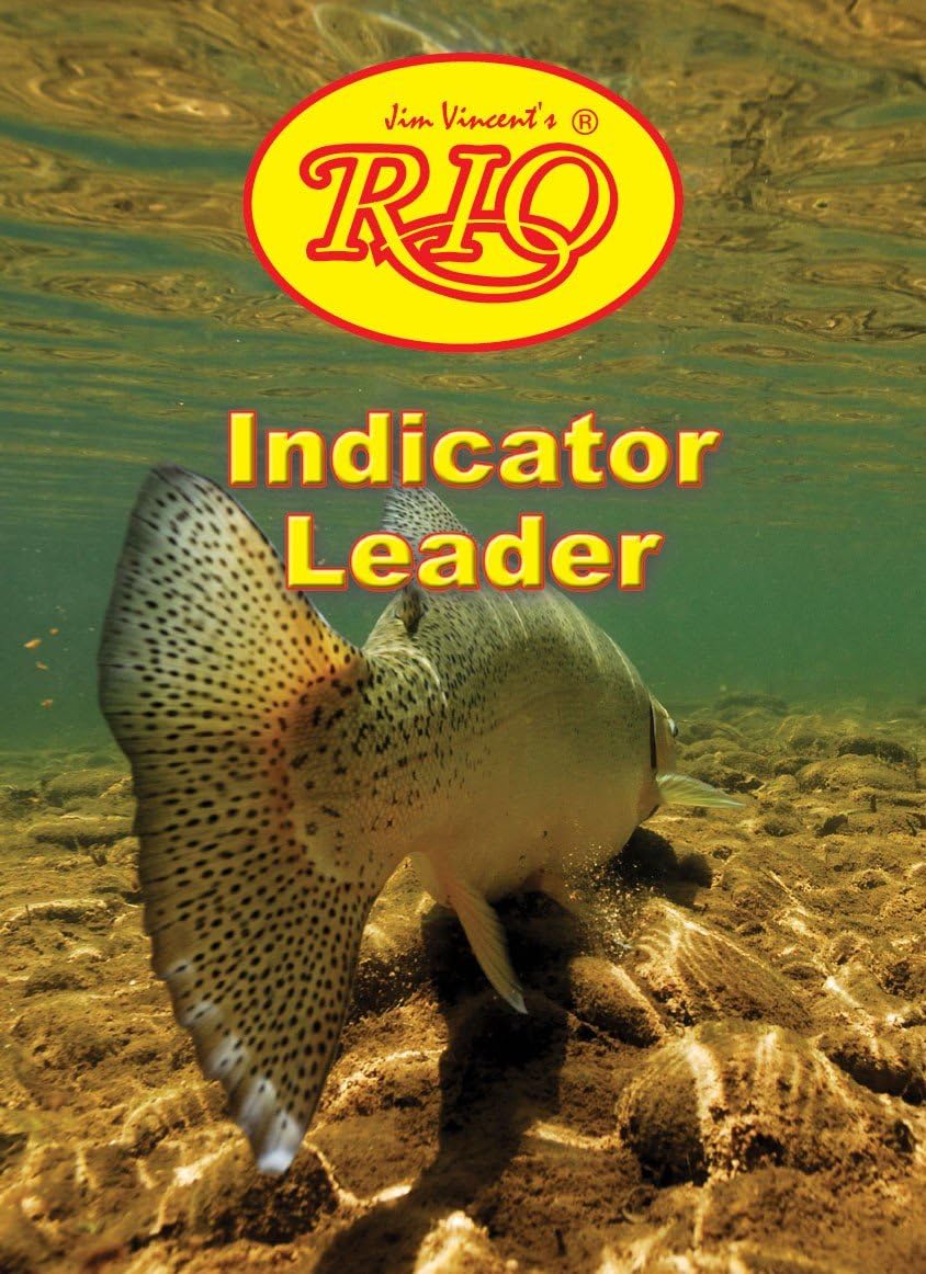 Amazon.com : Rio Indicator Freshwater Leader 10ft 0X : Fly Leaders And ...