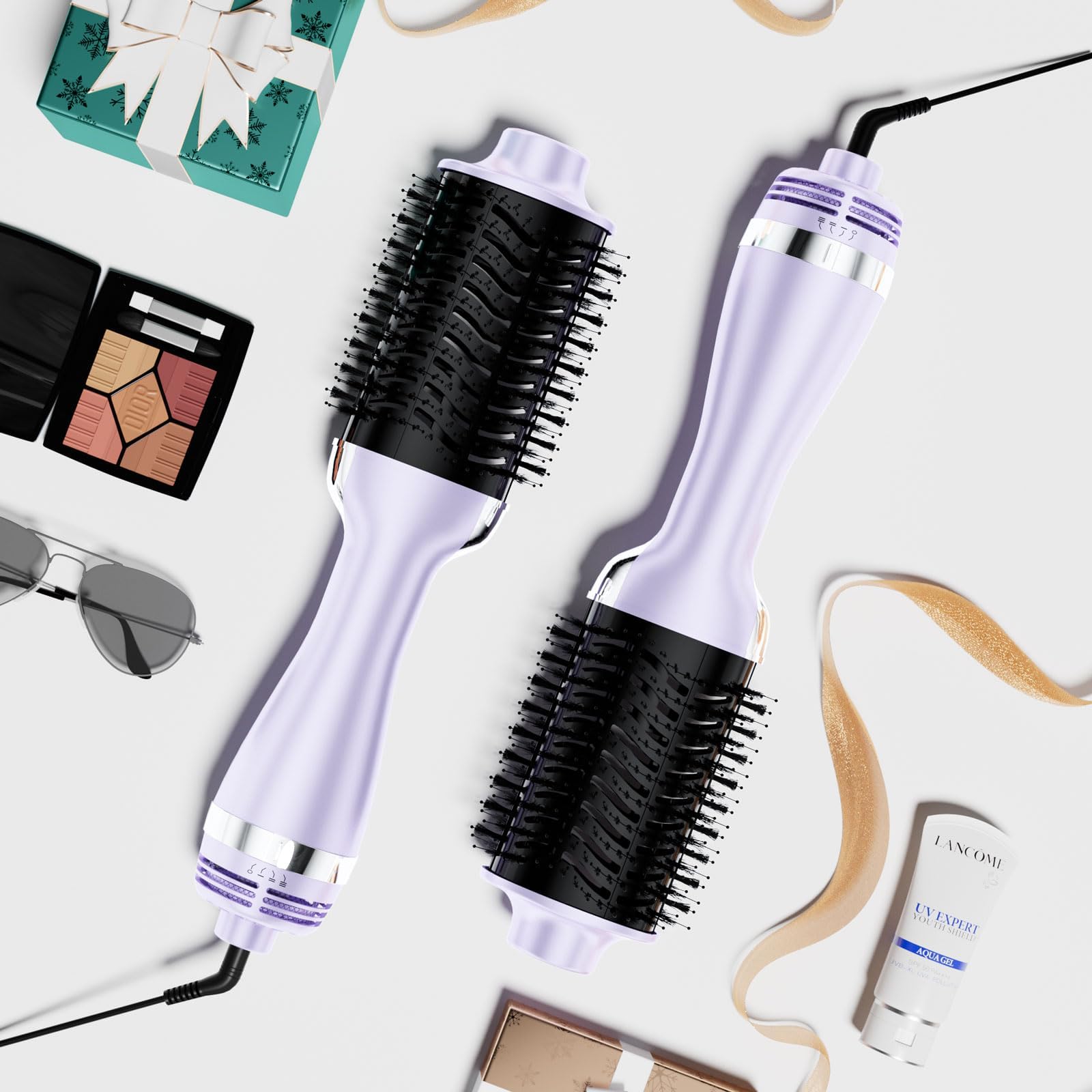 Amazon.com : WINBBY One-Step Volumizer, 1400W Hot Hair Brush Styler, 4 ...