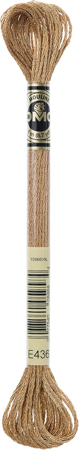 Amazon.com: DMC Metallic Embroidery Floss 8.7yds-Golden Oak : Arts ...