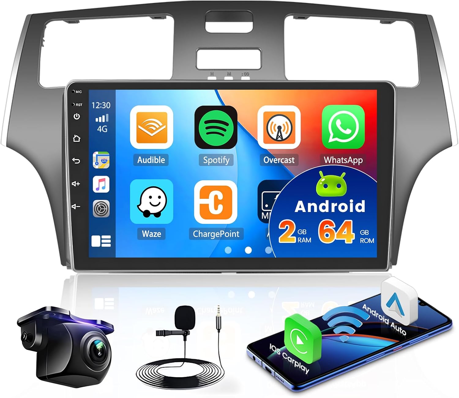 Amazon.com: 2+64G Android 13 Stereo for Lexus ES250 ES300 ES330 2001 ...