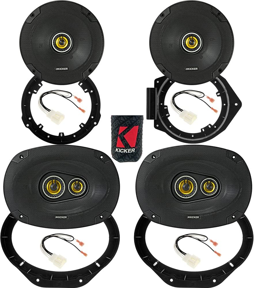 Amazon.com: KICKER Speakers 6X9 inch for Ford F-150 2015-2022 Upgrade ...