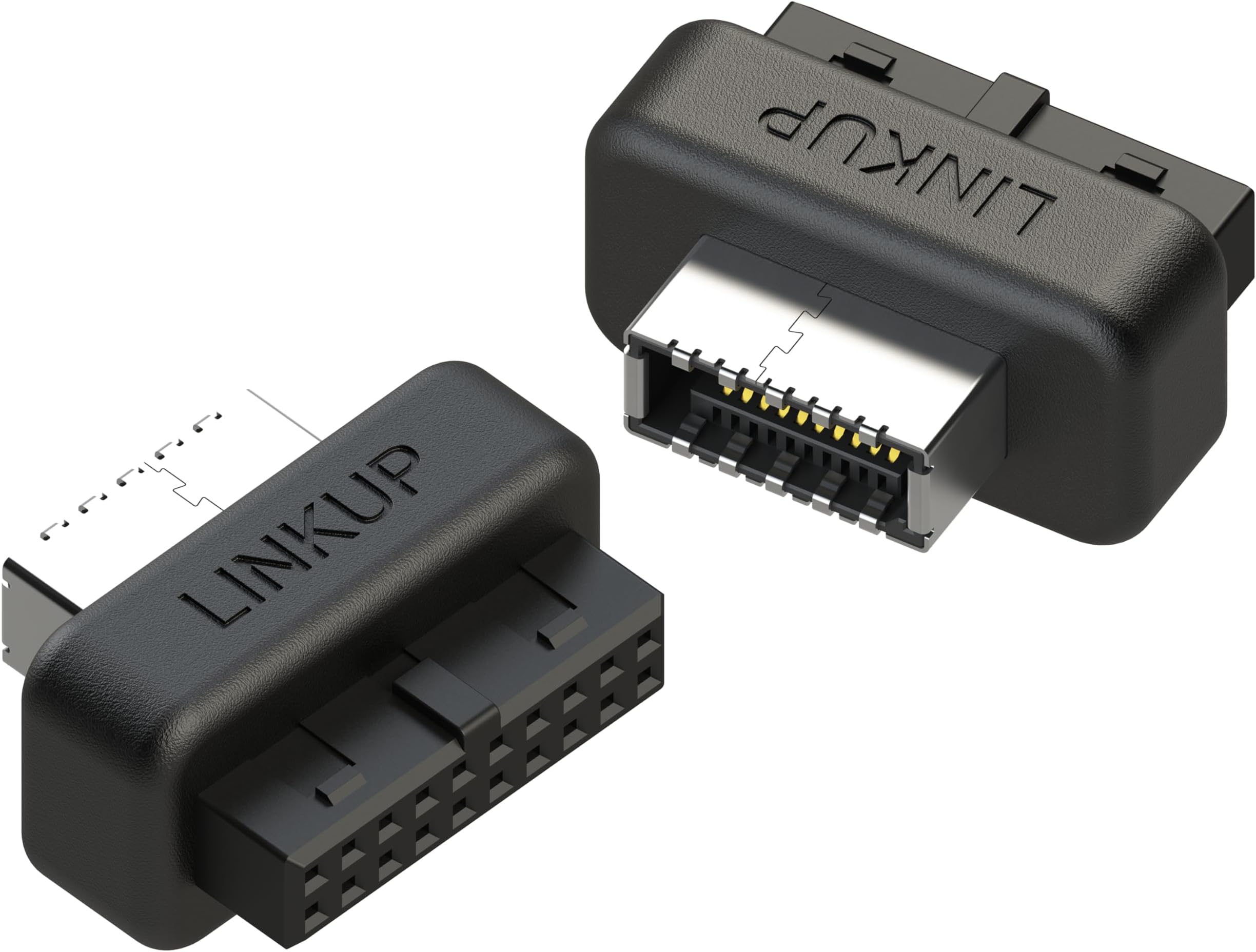 Amazon.com: LINKUP - USB-C Front Panel Adapter - Converts Motherboard 3 ...