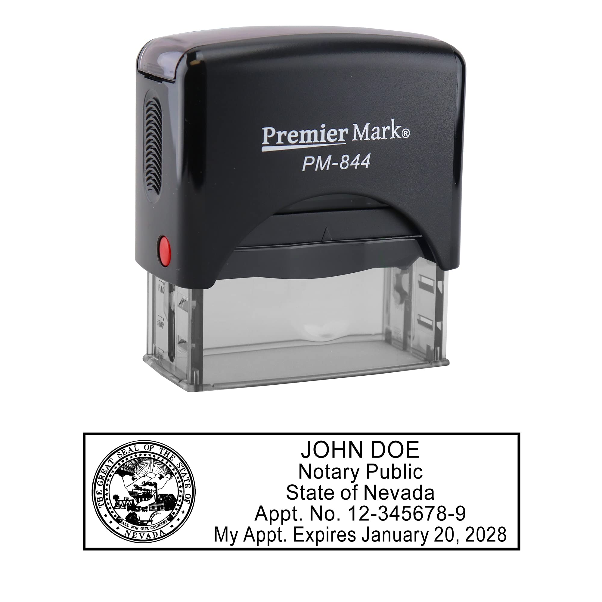Amazon.com : Premier Mark Notary Self-Inking Stamp for All 50 States ...