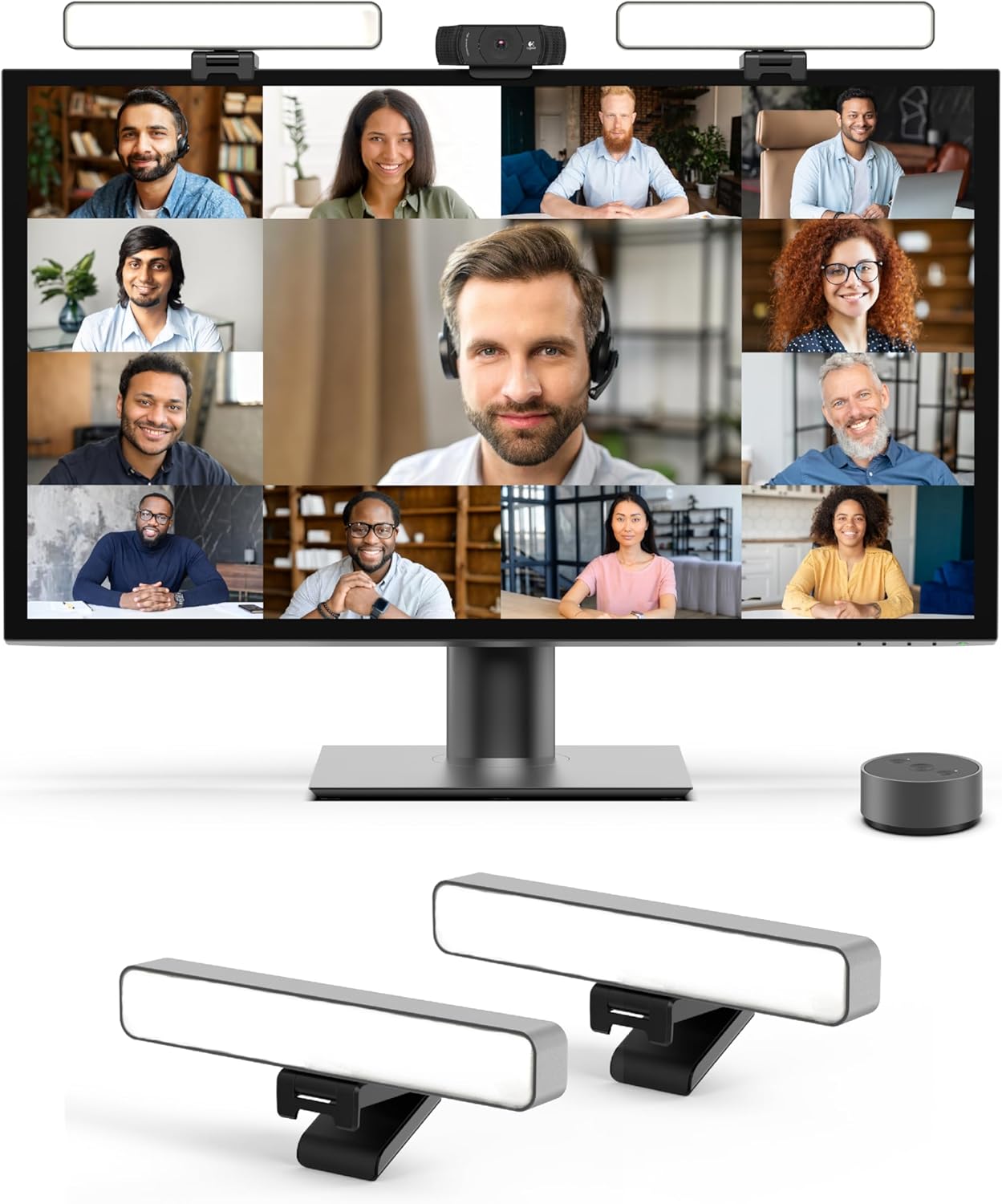 Amazon.com : HumanCentric Premium Video Conference Lighting for Video ...
