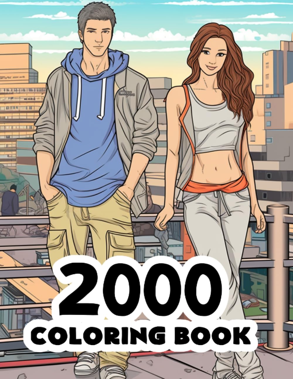 Amazon.com: 2000 Coloring Book: 2000s Retro coloring book featuring ...