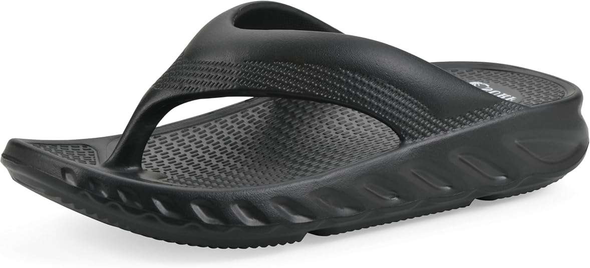 Amazon.com: Island Surf Sandalias Vapor Flip-Flop para hombre, Negro ...