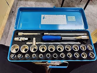 Taparia S14MXL 1/2-Inch Square Drive Socket Set : Amazon.in: Home ...
