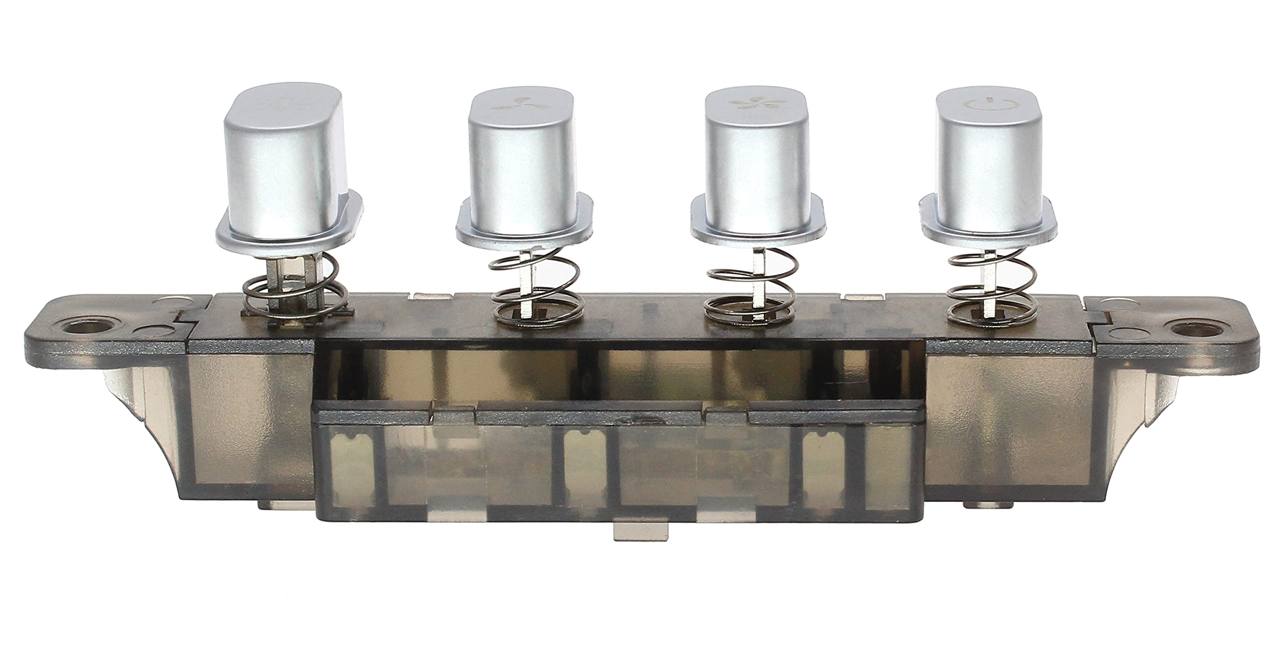 Snapklik.com : 2 Pcs Range Hood Keyboard Switch MQ224C AC 250V 4A 4 Pushbutton Piano Type Key ...