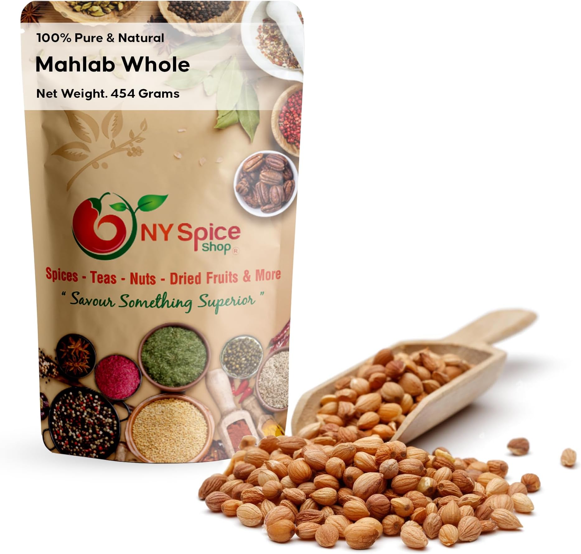 Amazon.com : NY SPICE SHOP Mahlab Seed Whole – Raw Spice Mahlepi ...