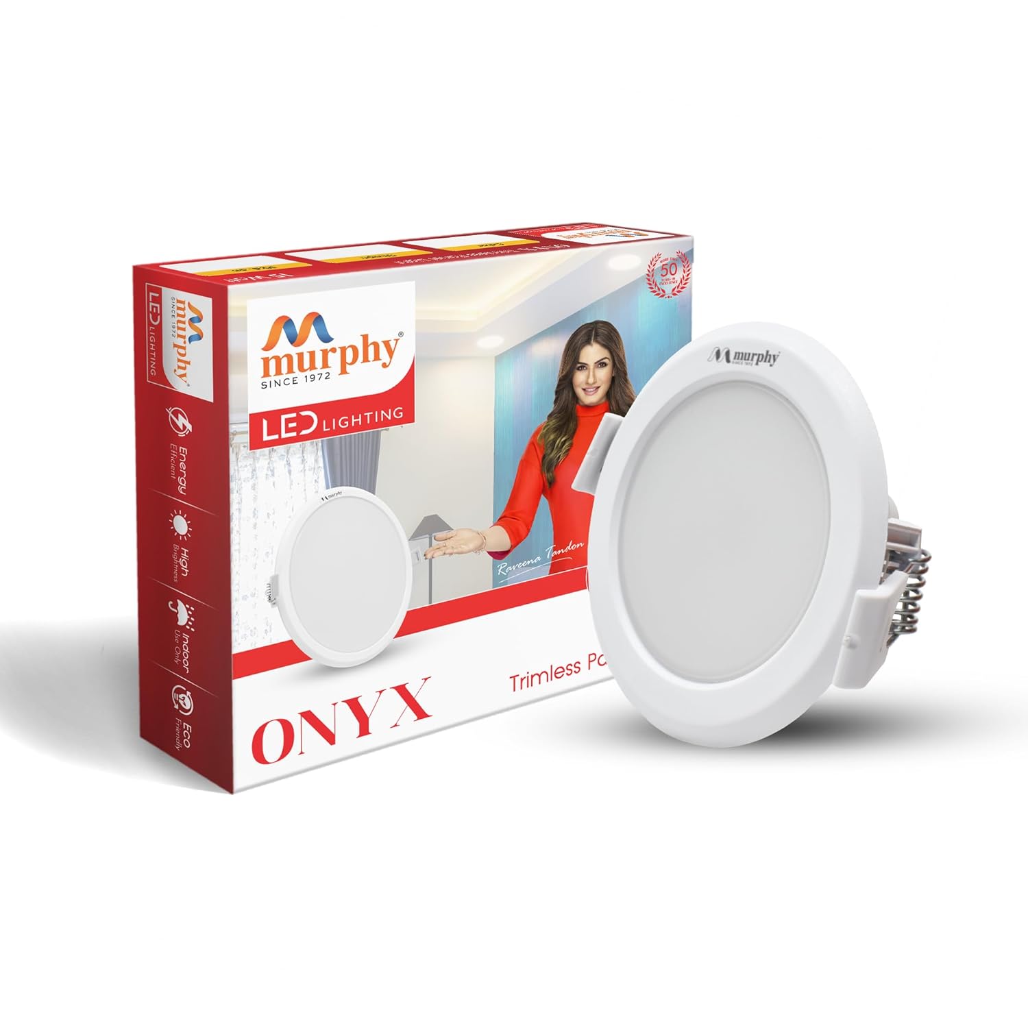 Murphy 5-Watt Trimless Round LED Panel Ceiling Light (Cool White ...