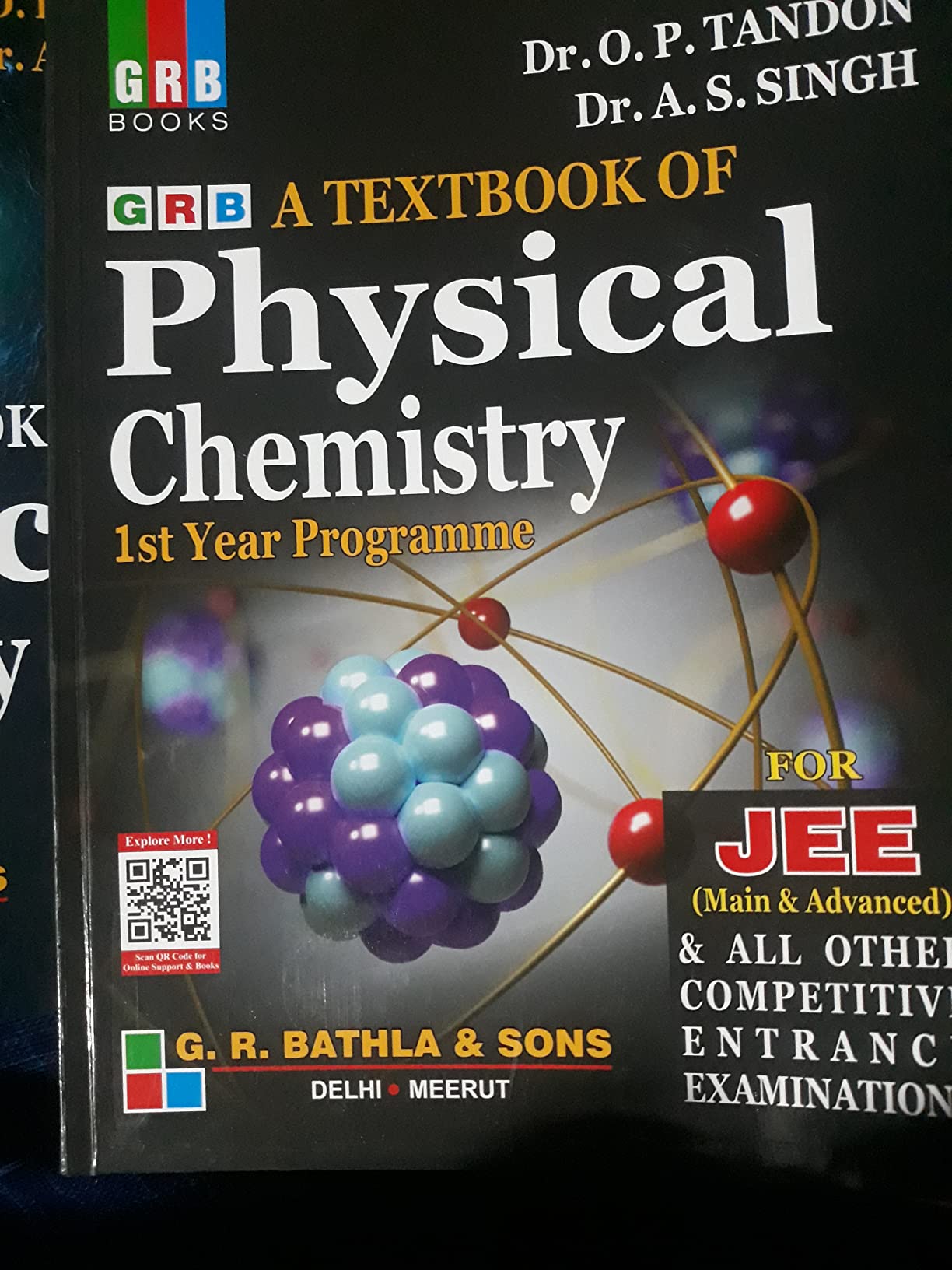 Buy GRB A Textbook of Physical Chemistry (Vol - 1 & Vol - 2) for JEE ...