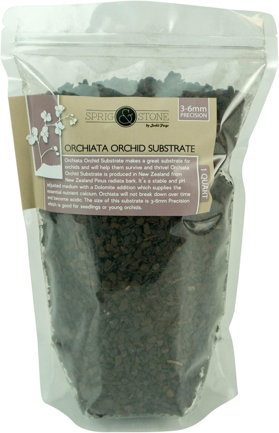Amazon.com : Orchiata New Zealand Bark for Orchids - Small Chip - 2 1/2 ...