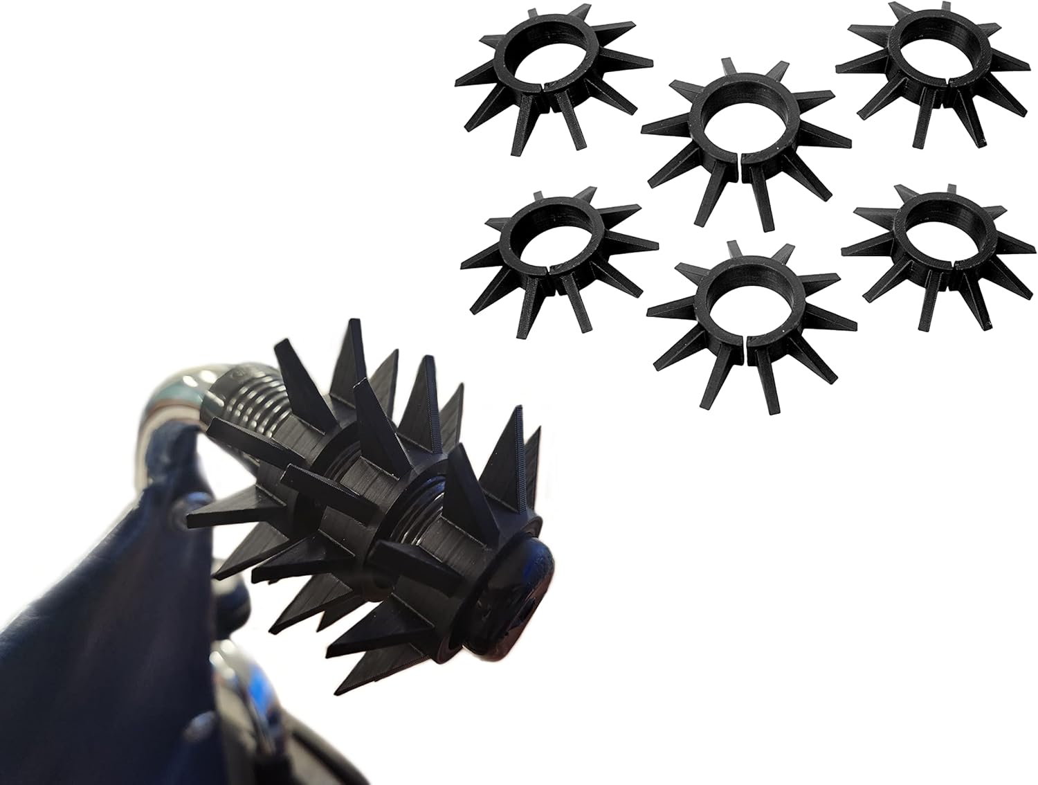 Amazon.com: Wheelchair Handle Grip Spikes for Personal Safety, Bolt On ...