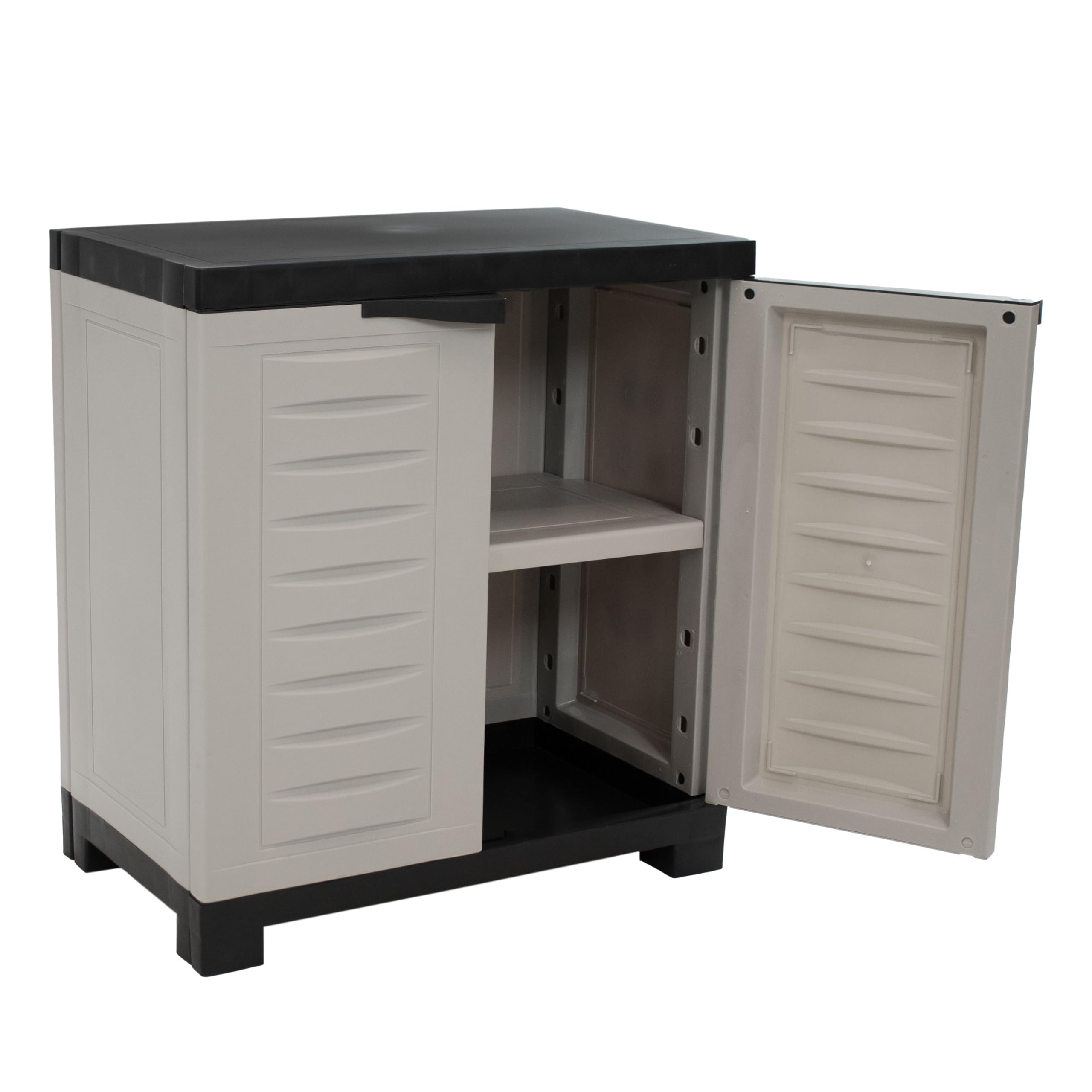 Amazon.com: Sunnydaze Freestanding Storage Cabinet with Doors - Indoor ...