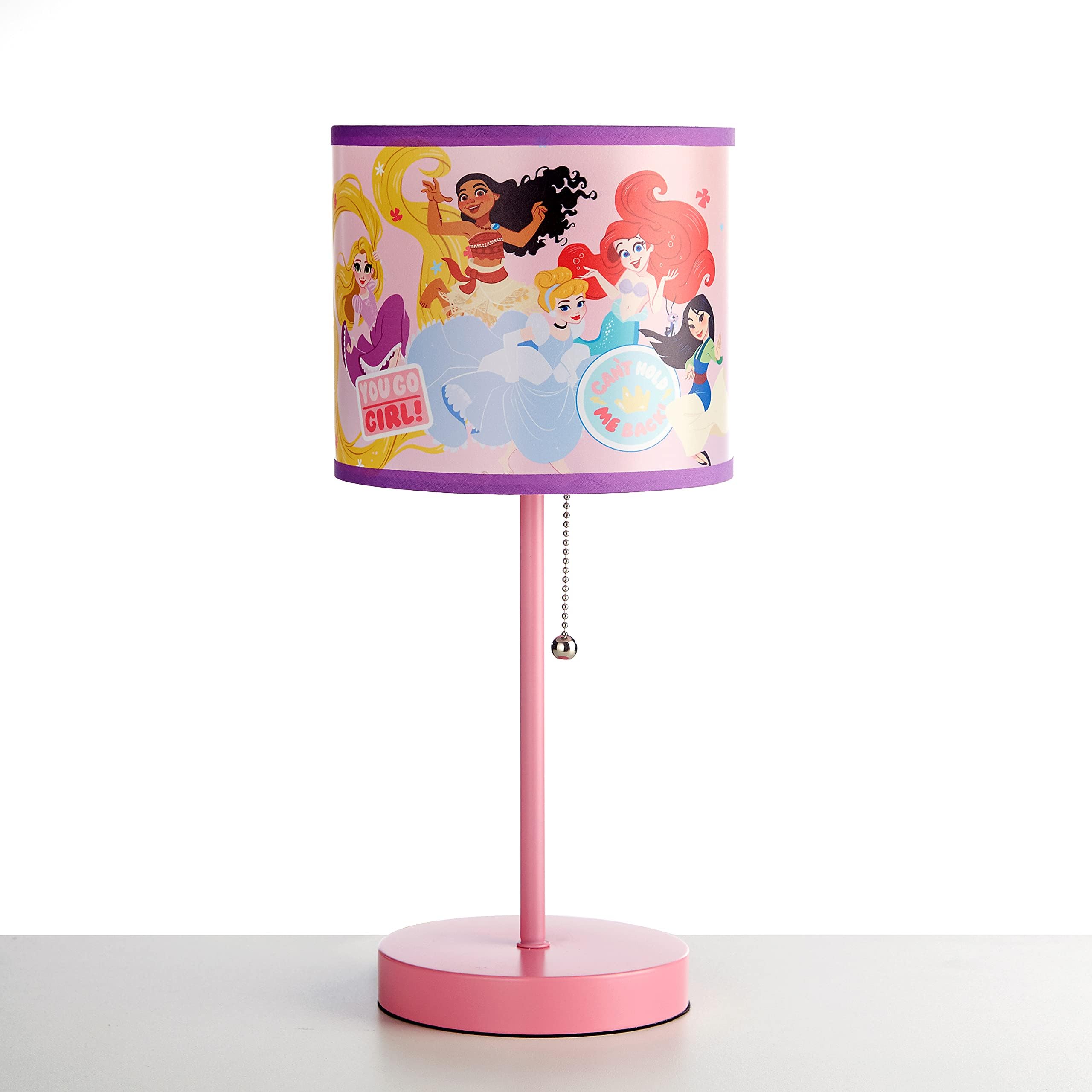Amazon.com : Disney Princesses Lamp,Resin with Shade & Bulb : Baby