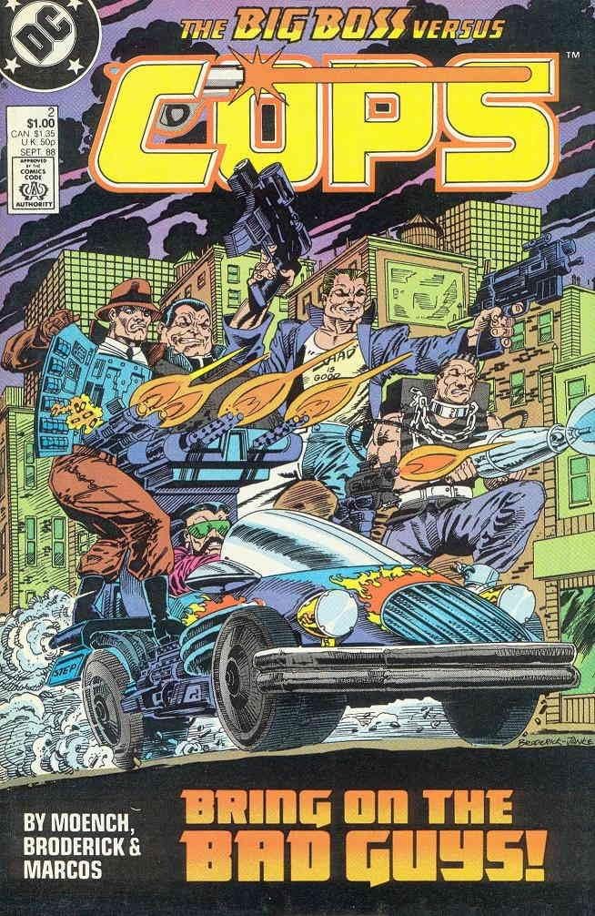 Amazon.com: COPS #2 VF/NM ; DC comic book | Based on Cartoon Series ...