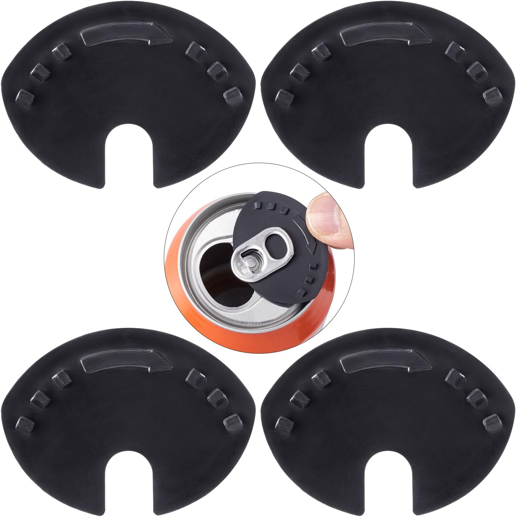 Amazon.com: Pndeyo 10pcs Soda Can Covers Lids, Plastic Pop Can Lid ...