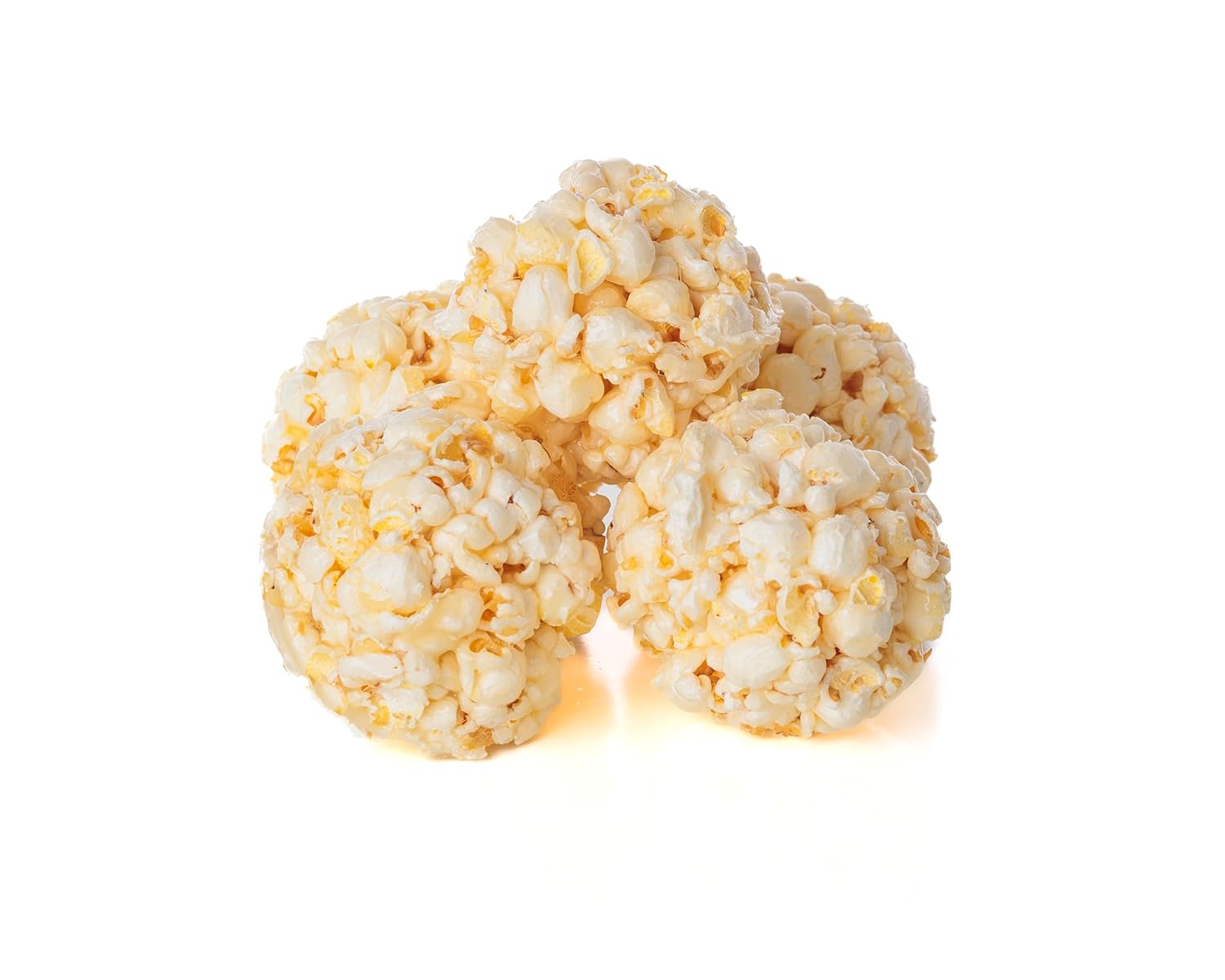 Amazon.com: 6 Pack - Gourmet Popcorn Ball - Vanilla Flavored - Small ...