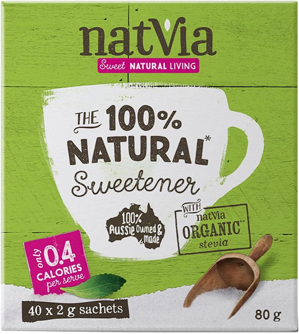 Amazon.com: NATIVA Stevia Sweetener 40 Sticks, 80 GR : Grocery ...
