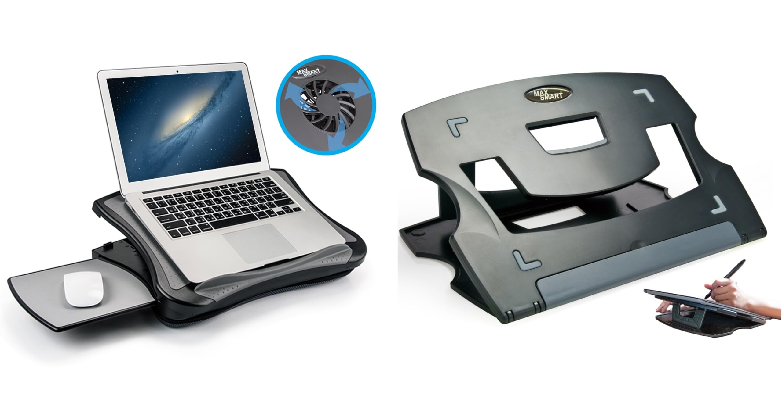 Amazon.com: Max Smart Laptop Stand and Drawing Tablet Stand, Portable ...