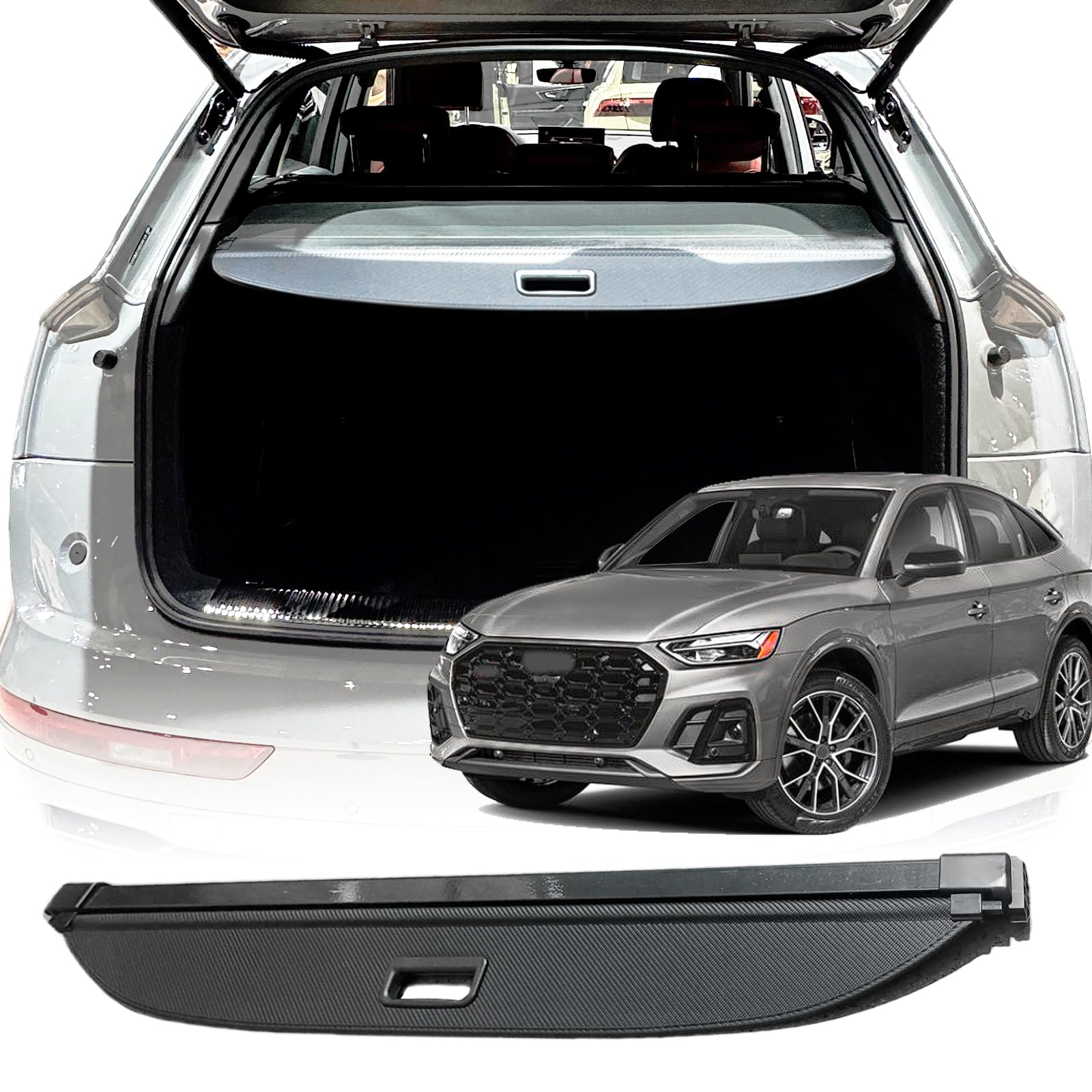 Snapklik.com : Volcaner Cargo Cover For Audi Q5 SQ5 Accessories 2018 ...