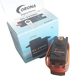 Corona DS-339MG Digital Servo, 32g, Metal Gear, Torque: 4.4kg.cm, Size 32.5x17x34.5 : Amazon.co ...