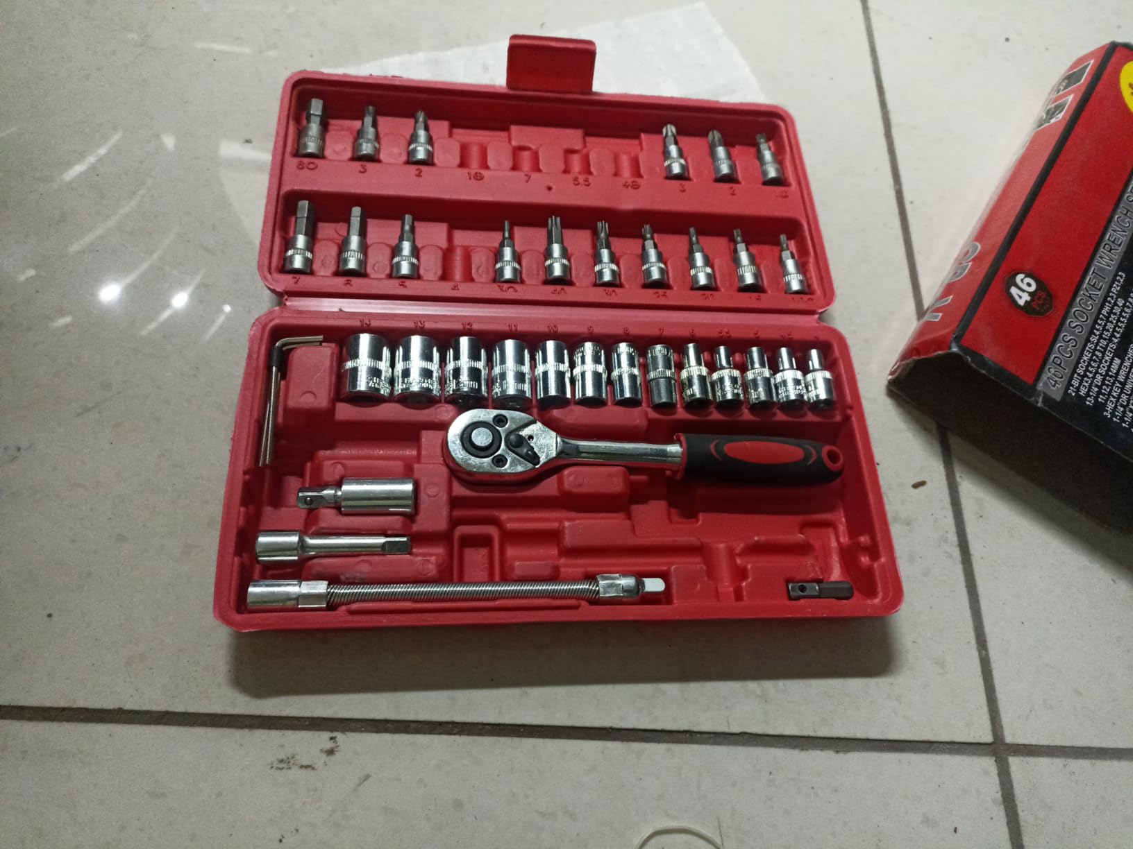 Shopper52 Metal 46-In-1 Pcs Kit And Screwdriver And Multi-Purpose ...